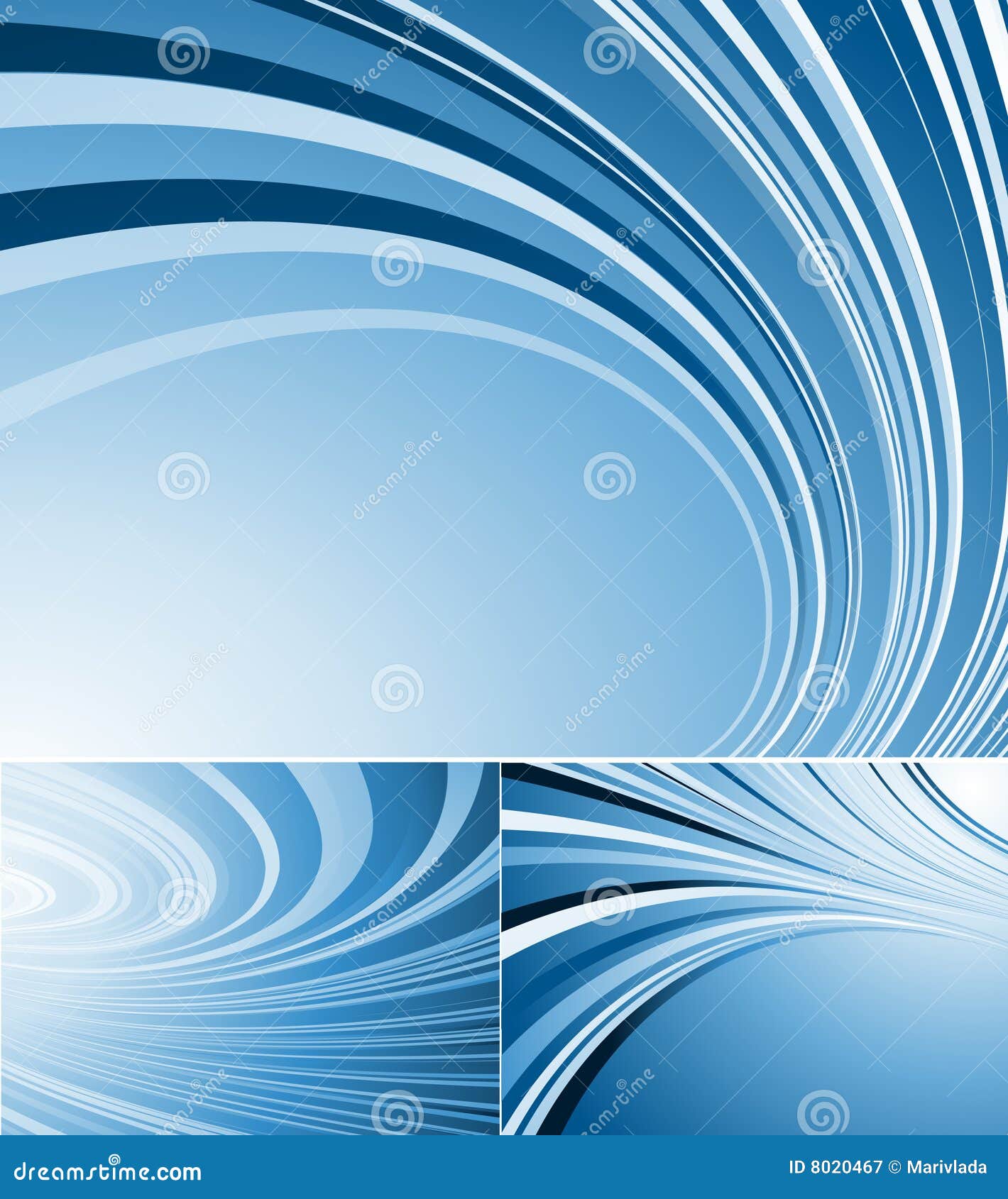 Fondos Con Las Líneas Curvadas Ilustración del Vector - Ilustración de ...