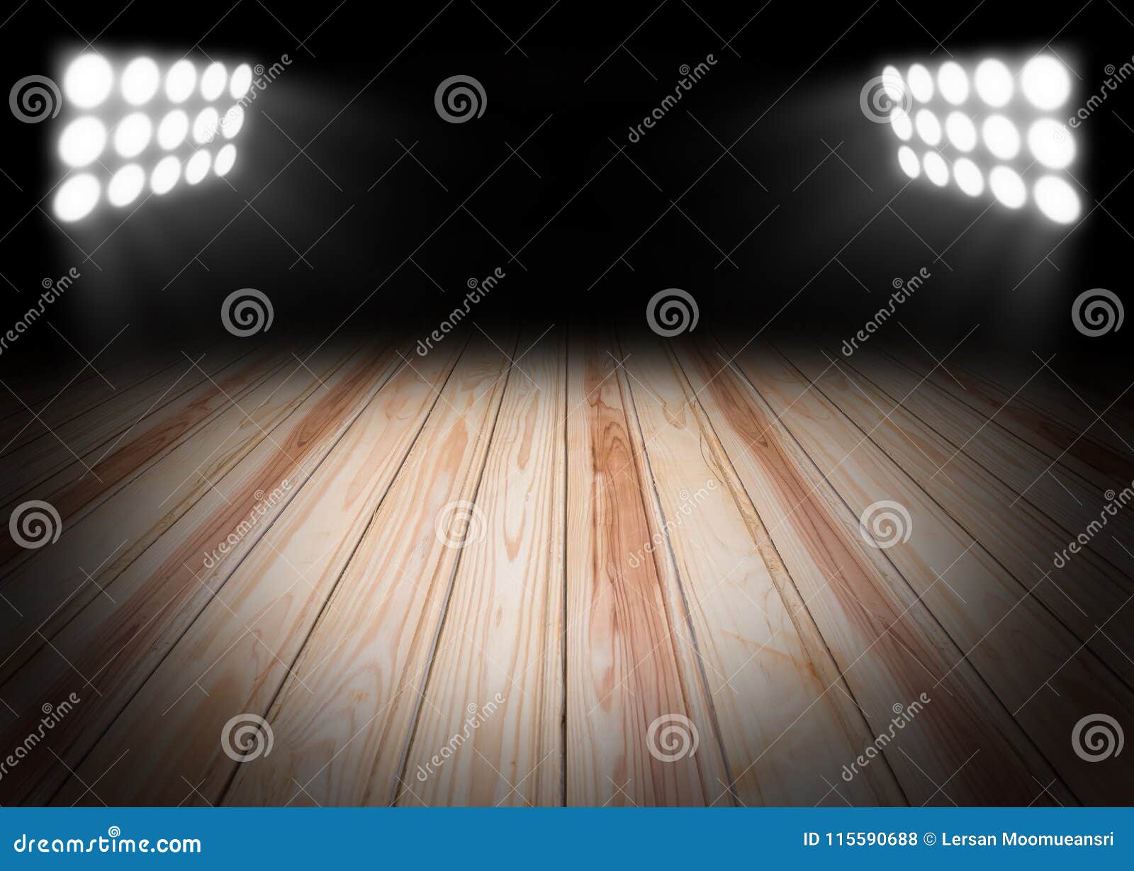 Fondos De Madera De La Textura Con El Proyector Foto de archivo ...