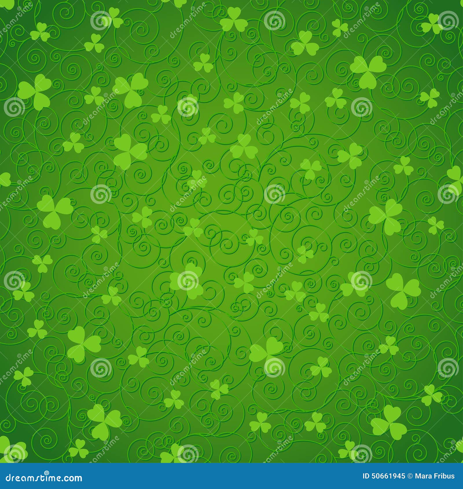Fondos verdes del trébol ilustración del vector. Ilustración de modelo ...