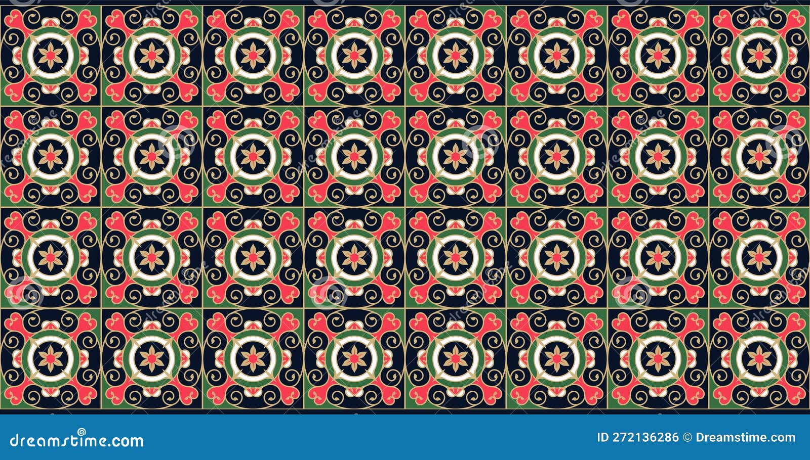 A Beautiful Ornamental Batik Pattern that Has Become a Traditional ...