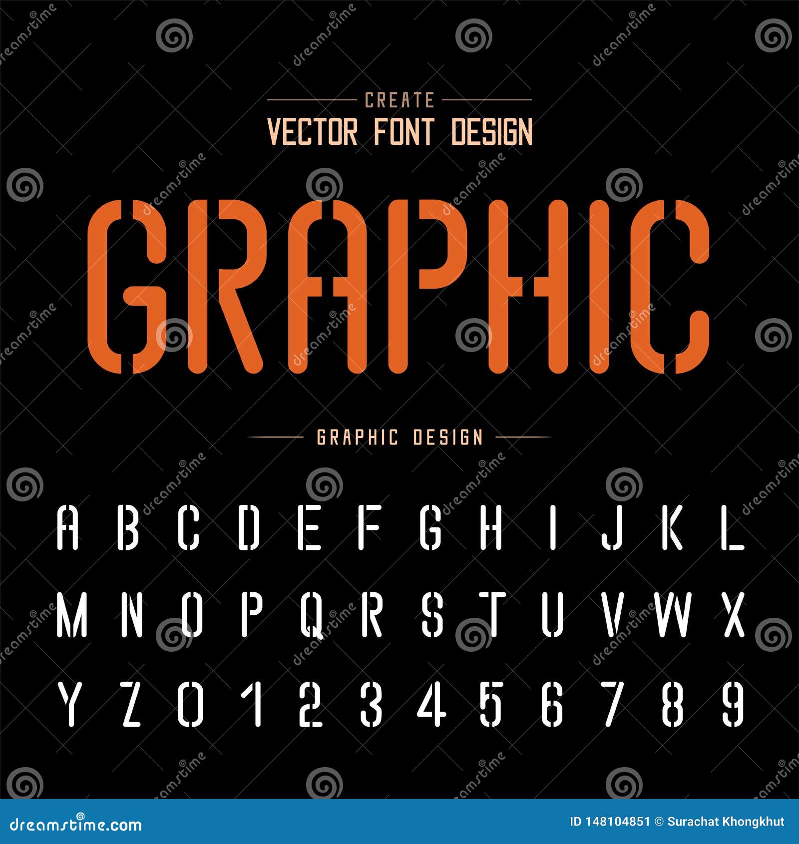 Tech Font and Graphic Alphabet Vector, Technology Letter Style Typeface ...