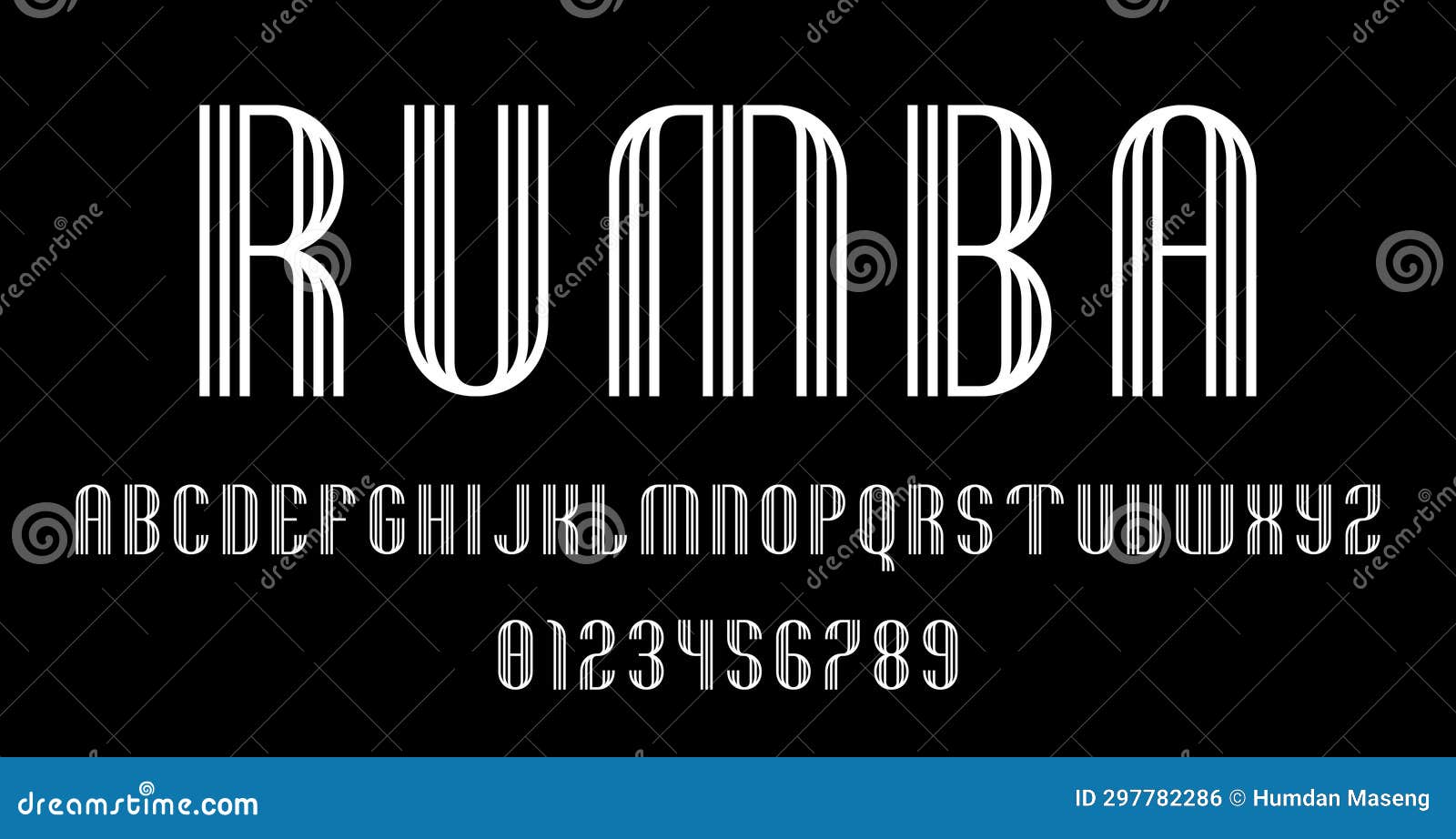 Set of Alphabets Font Letters and Numbers Stock Vector - Illustration ...