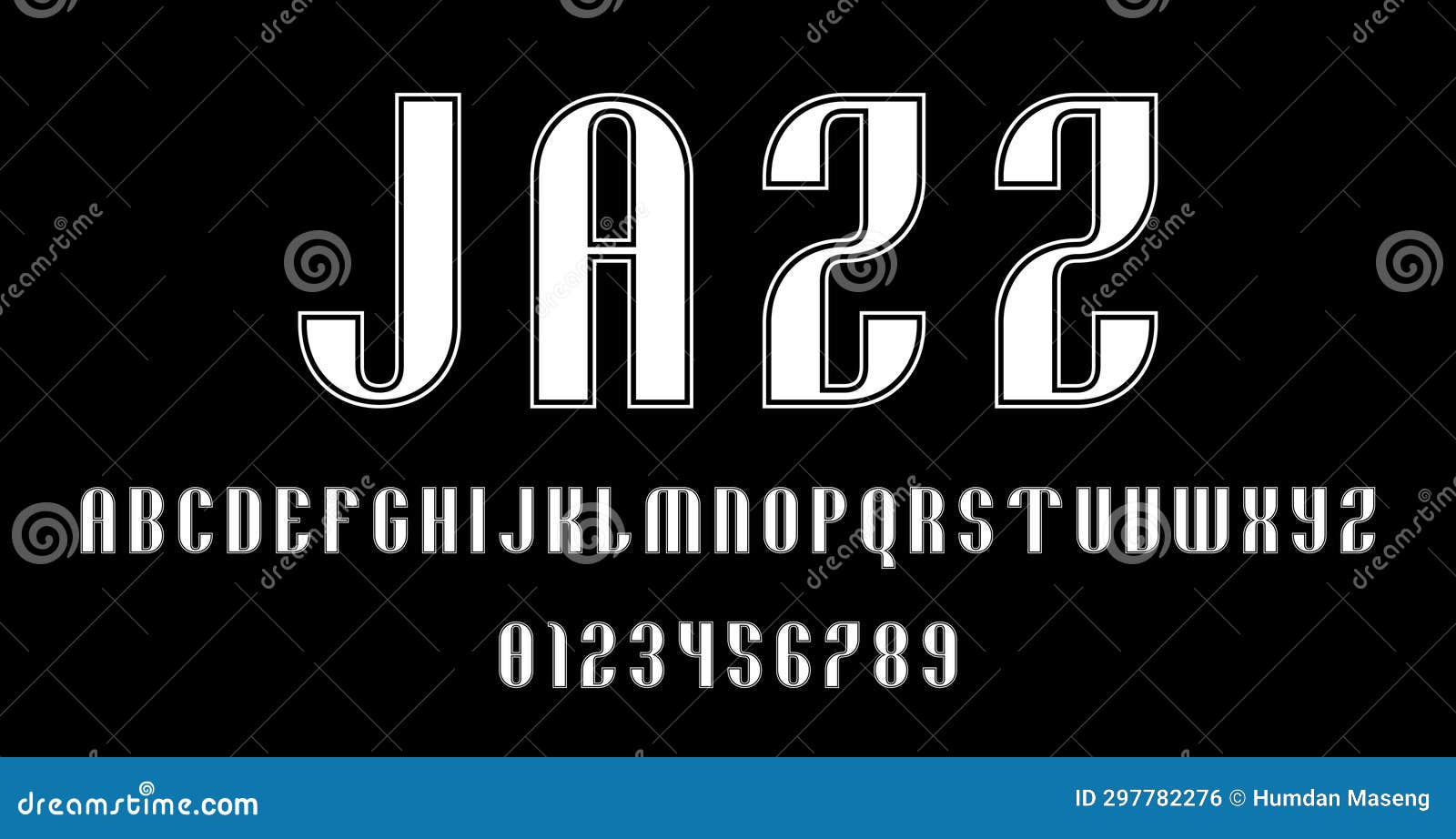 Set of Alphabets Font Letters and Numbers Stock Illustration ...