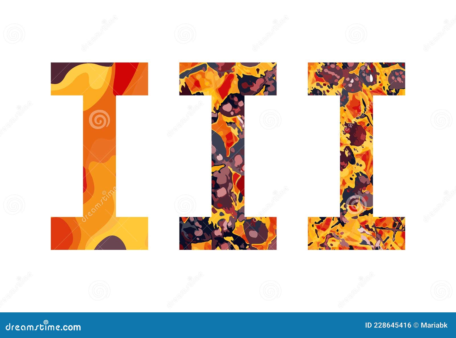 Font for Your Design. Abc Letters. Letter I. Modern Vector Design ...