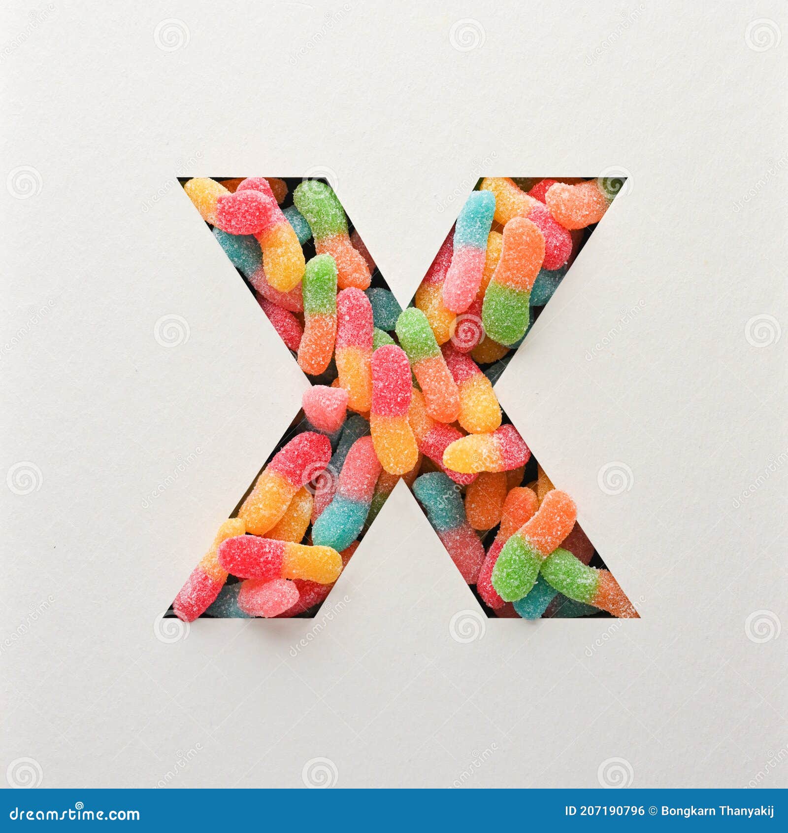 Font Design, Abstract Alphabet Font with Jelly, Realistic Typography ...