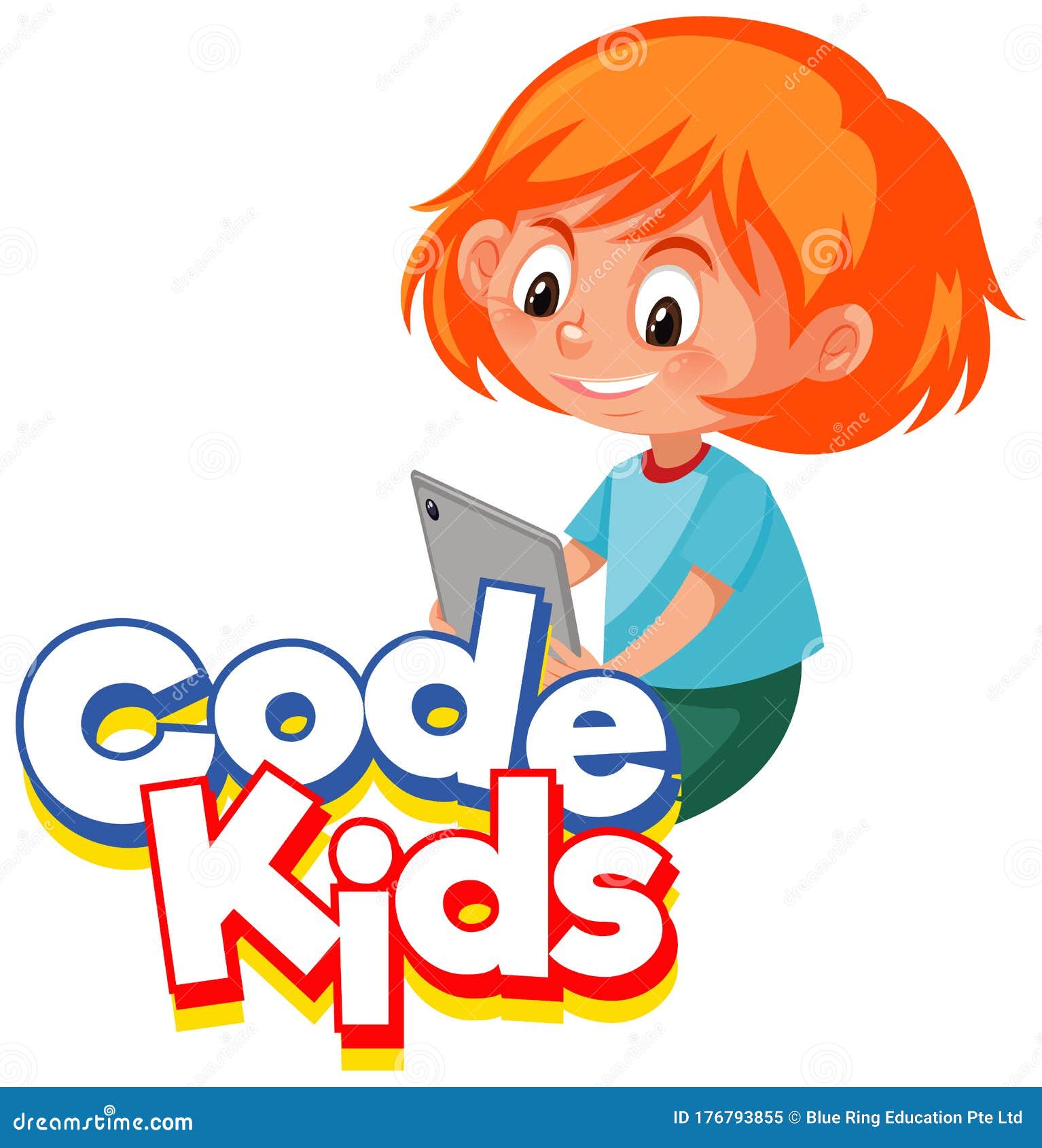 QR Code. Girl Finding Information About Parcels With Phone And Barcode ...