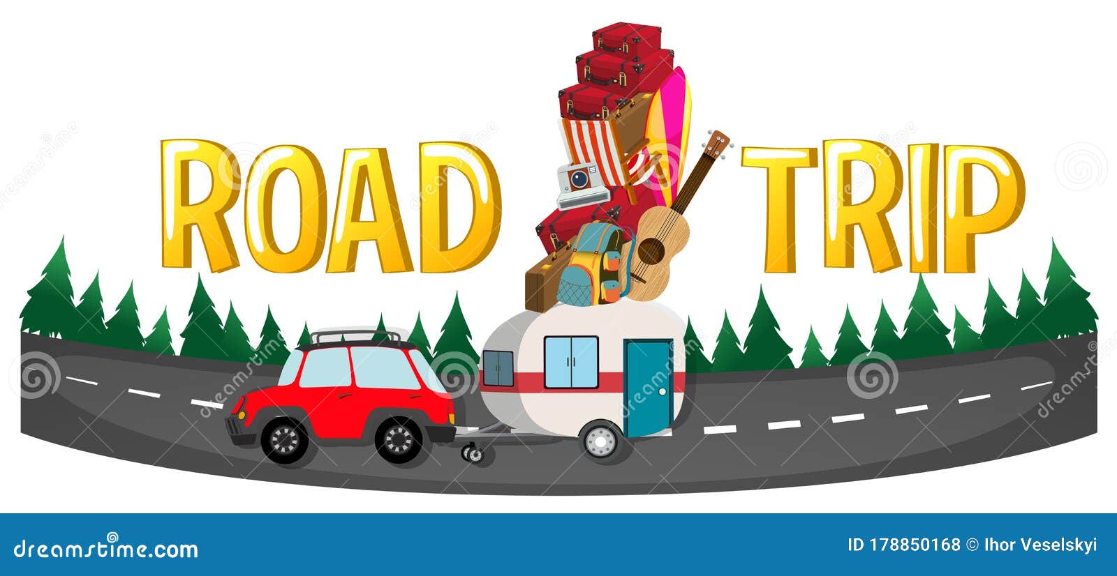 Road Trip Clip Art Stock Illustrations – 852 Road Trip Clip Art Stock ...