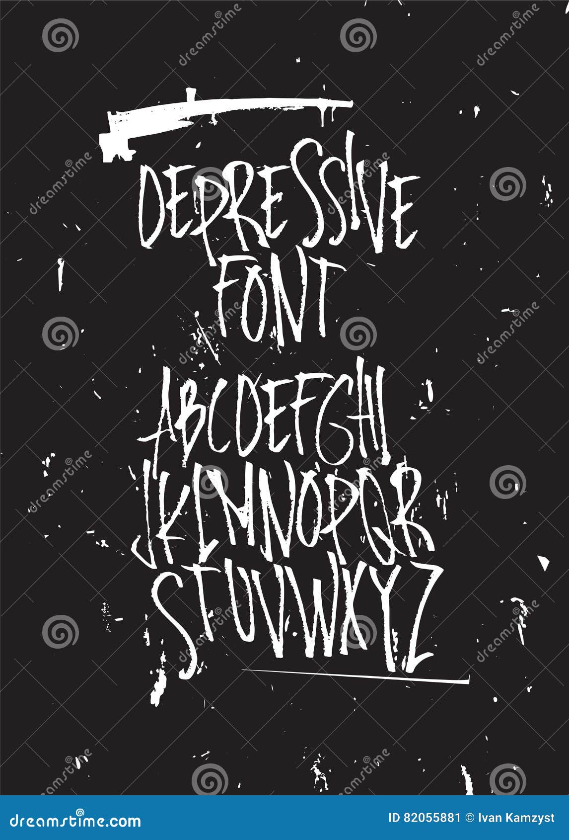 Expressive Decorative Typography. Cartoon Vector | CartoonDealer.com ...