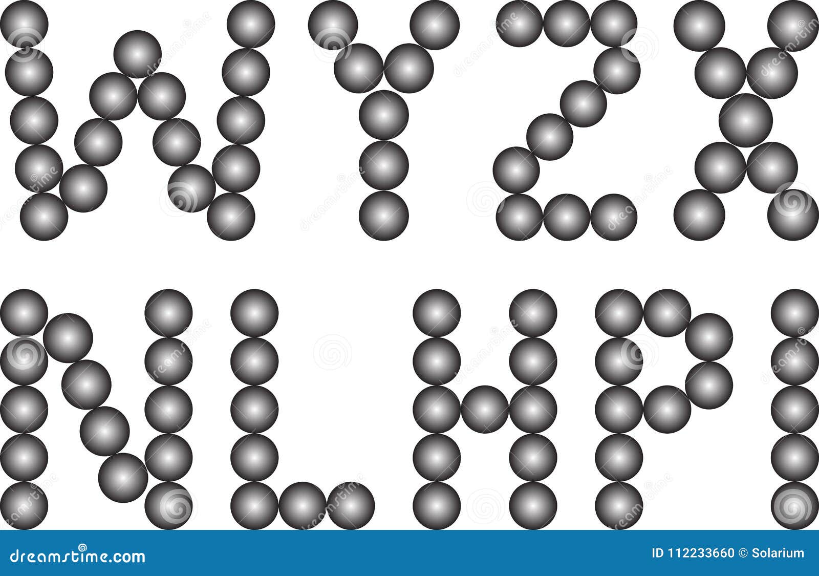 Font stock vector. Illustration of typographic, type - 112233660