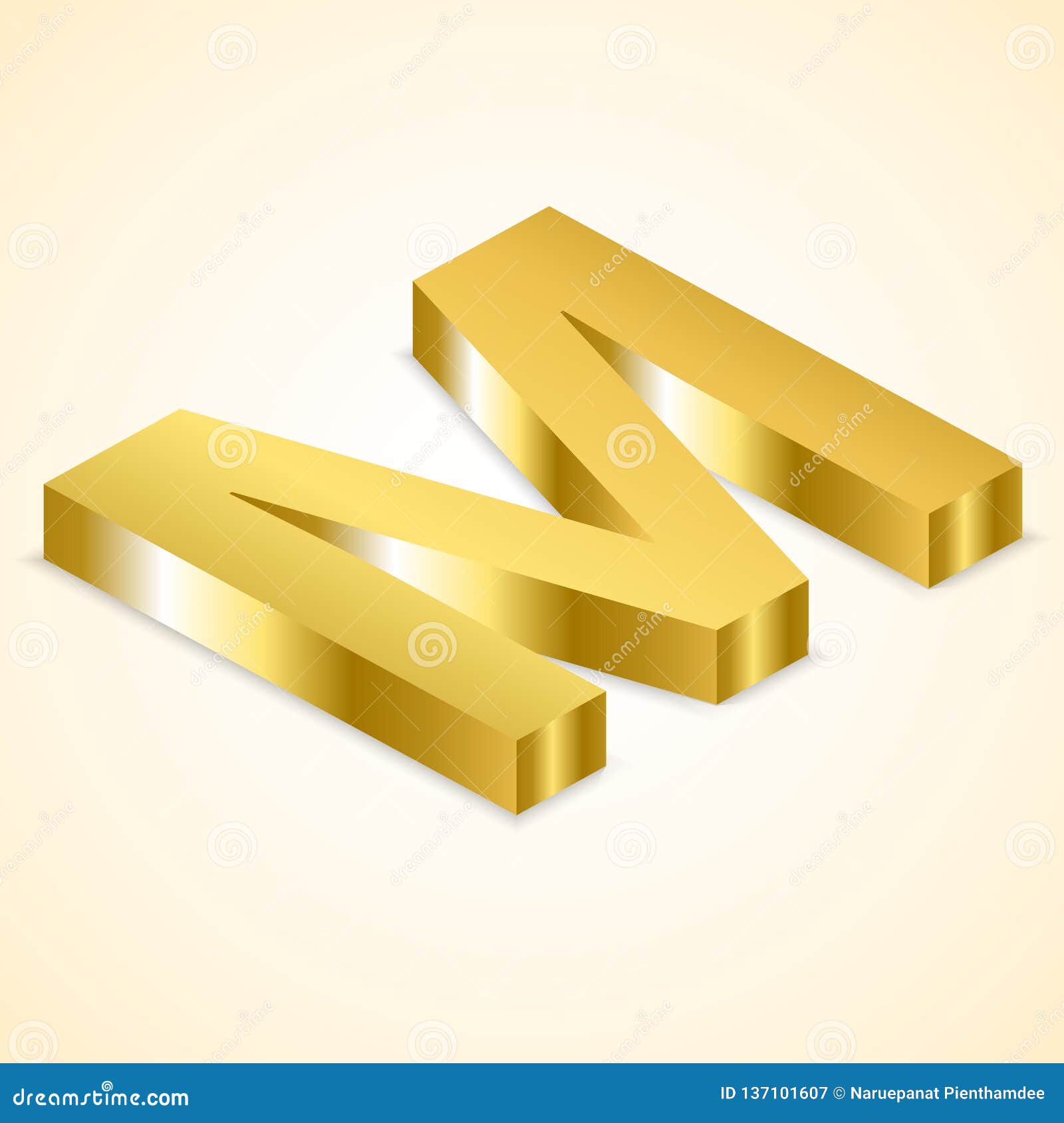 Font gold 3D style stock vector. Illustration of alphabet - 137101607