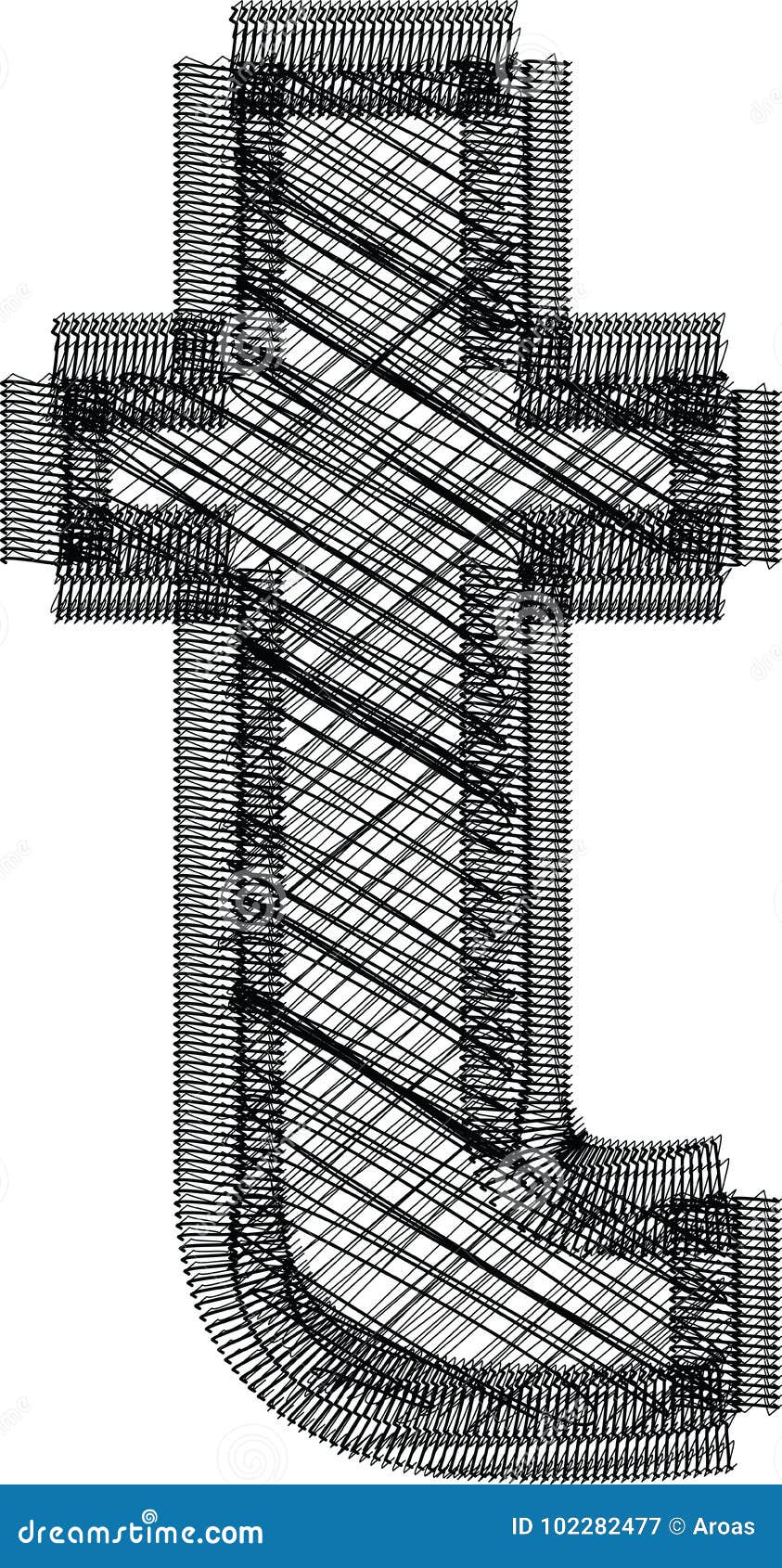 Font Illustration Letter t stock vector. Illustration of letter - 102282477