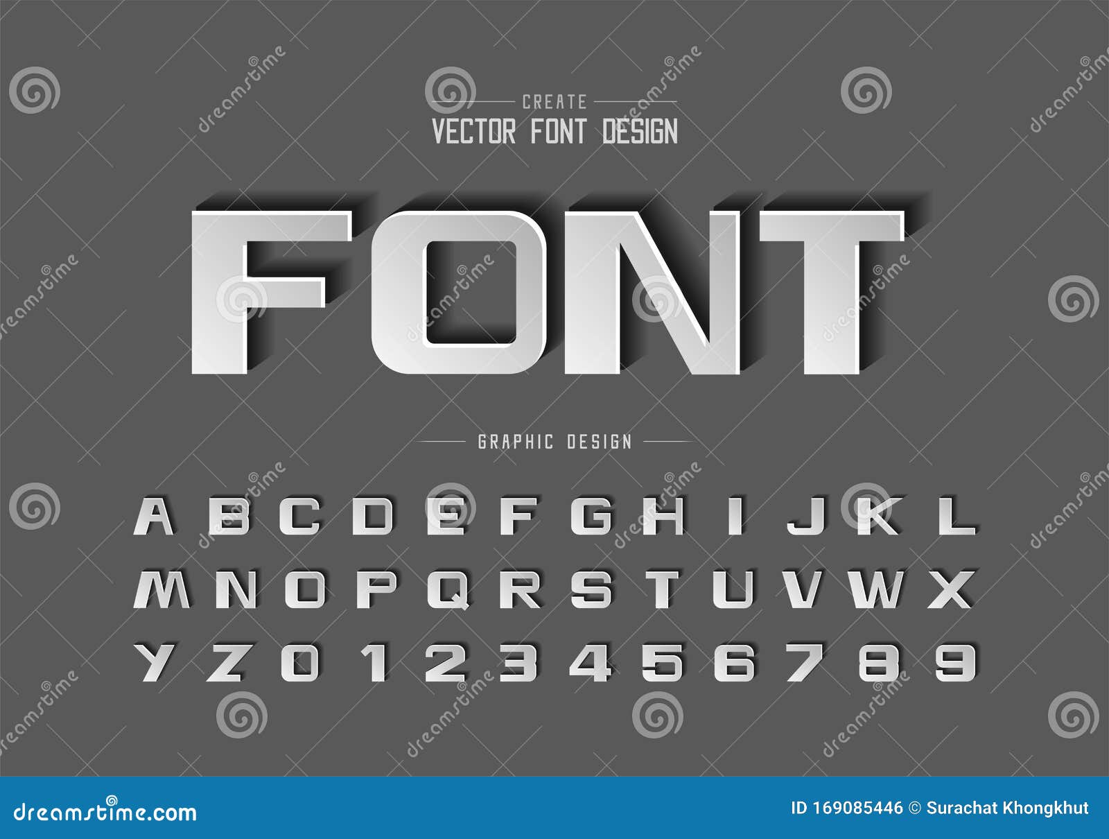 Font Paper Cut and Bold Alphabet Vector, Script Design Typeface Letter ...
