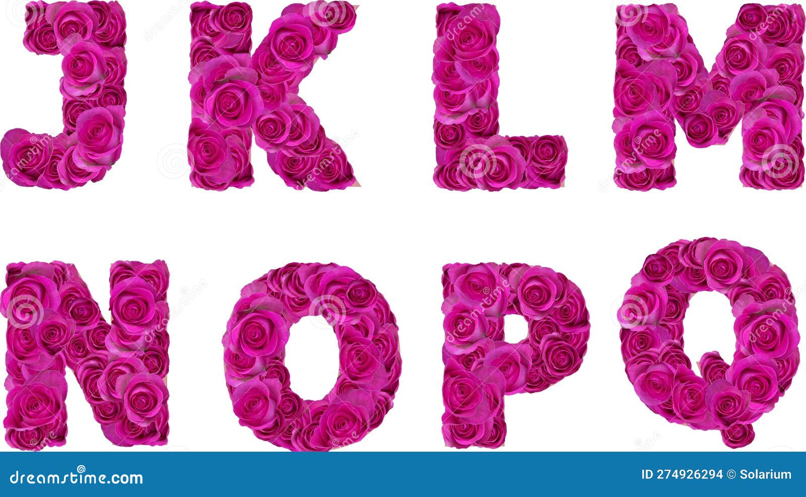 Font stock illustration. Illustration of flowers, artistic - 274926294