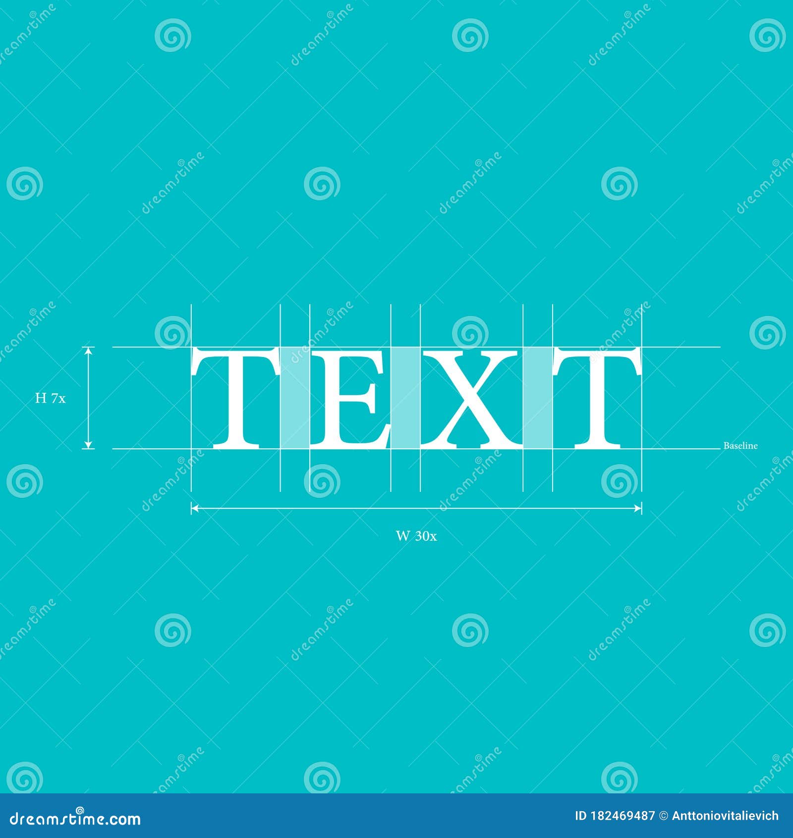 Font size icon for web stock vector. Illustration of business - 182469487