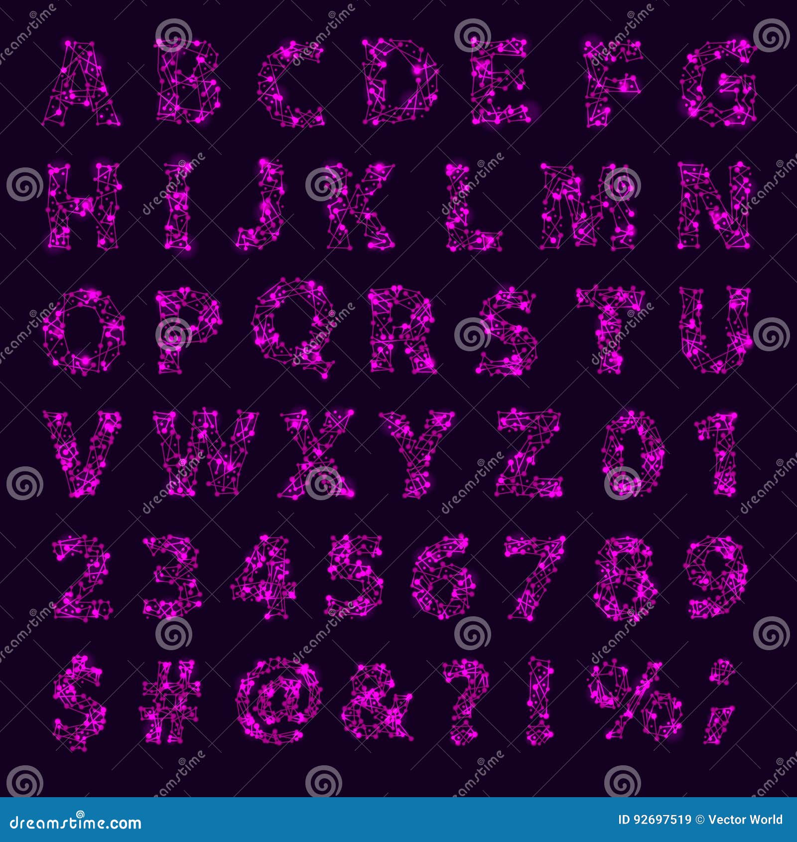 Font Space Alphabet Typeface Script Space Star Geometry Design ...