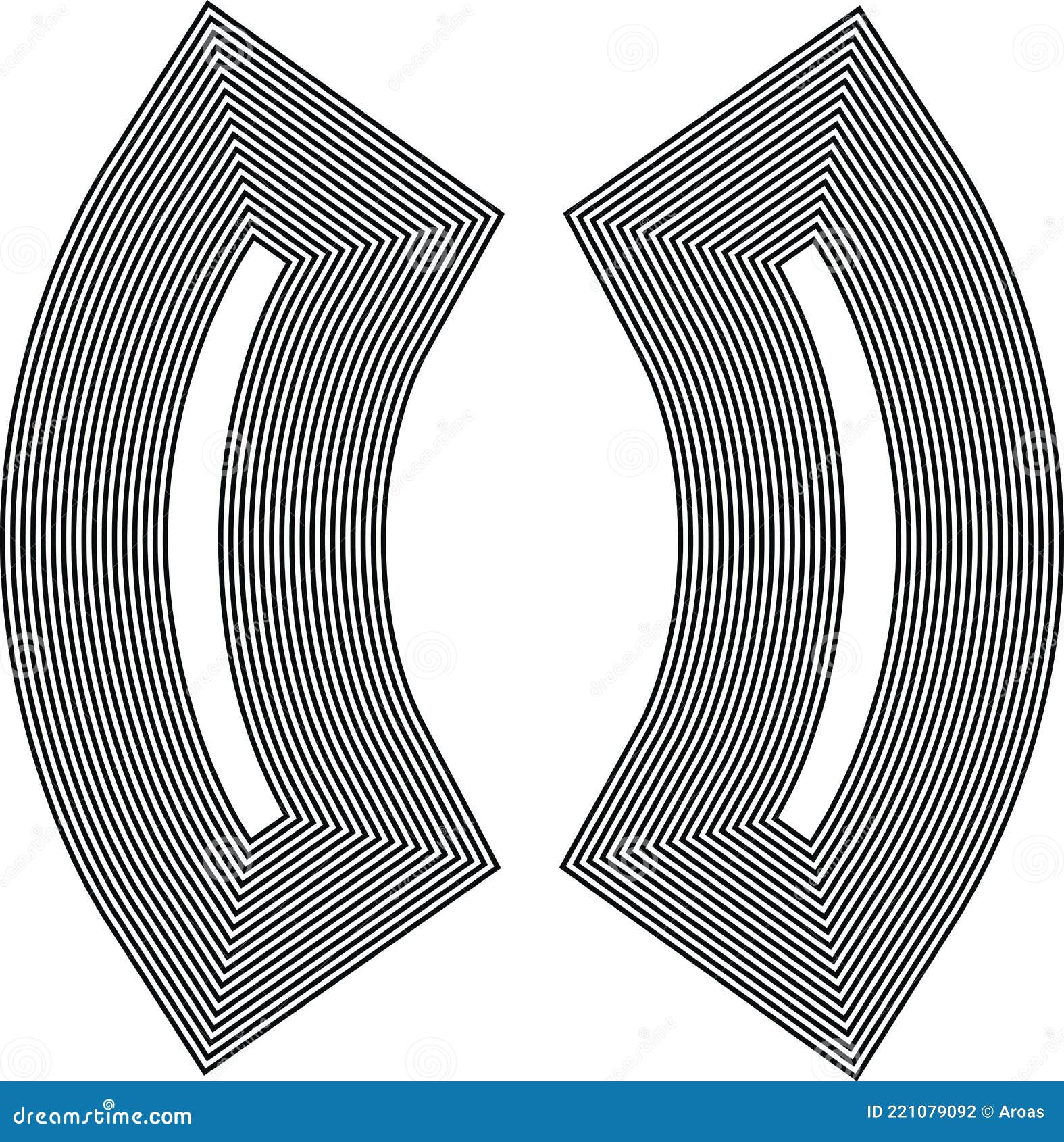 Font Symbol Line Logo Icon Design Stock Vector - Illustration of empty ...