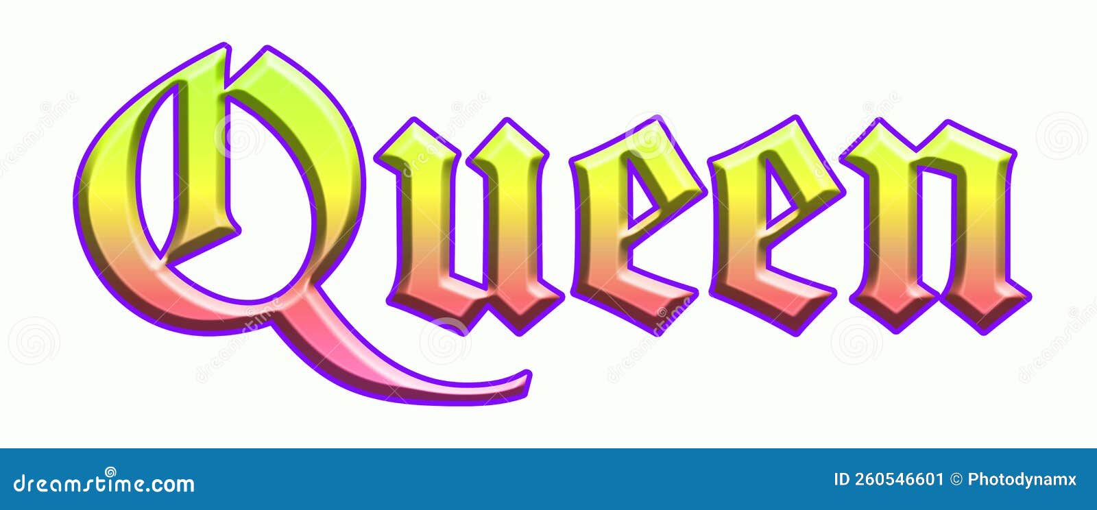 Font Type Text Bevel Queen Word Icon Gothic Old Olde Script Embossed ...