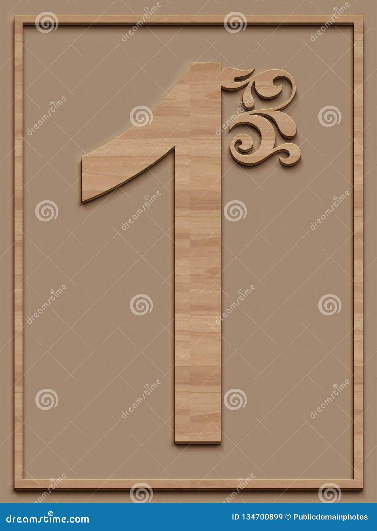 Font, Wood, Number, Angle Picture. Image: 134700899