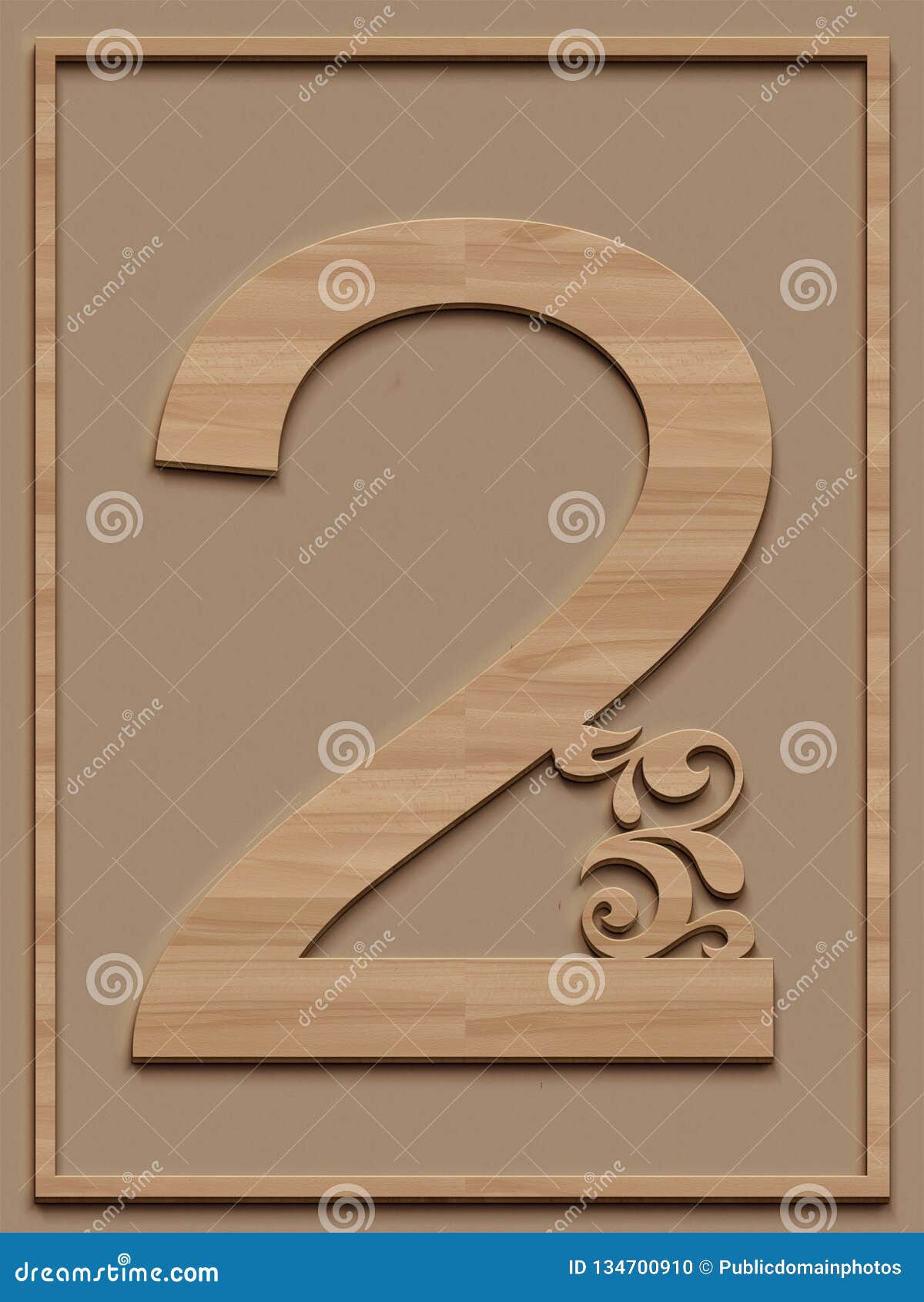 Font, Wood, Number, Angle Picture. Image: 134700910