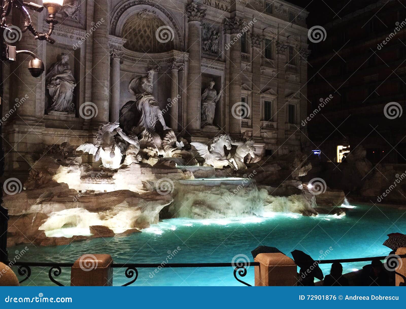 Fontana di Trevi editorial photo. Image of rome, italy - 72901876