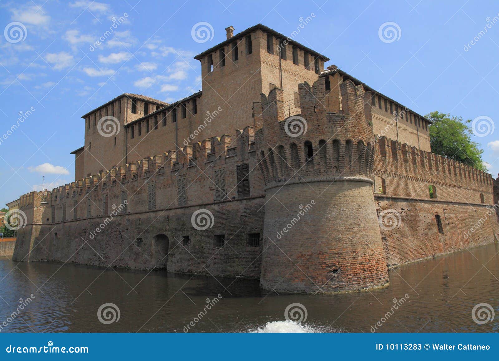 Fontanellato stock image. Image of monument, sanvitale - 10113283
