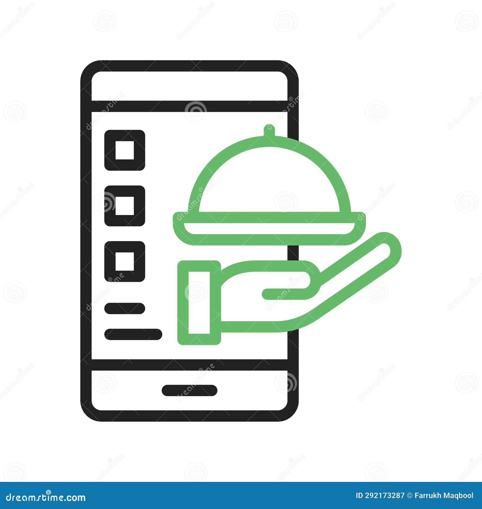 Food App Icon Vector Image. Stock Vector - Illustration of symbol ...