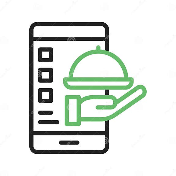 Food App Icon Vector Image. Stock Vector - Illustration of symbol ...