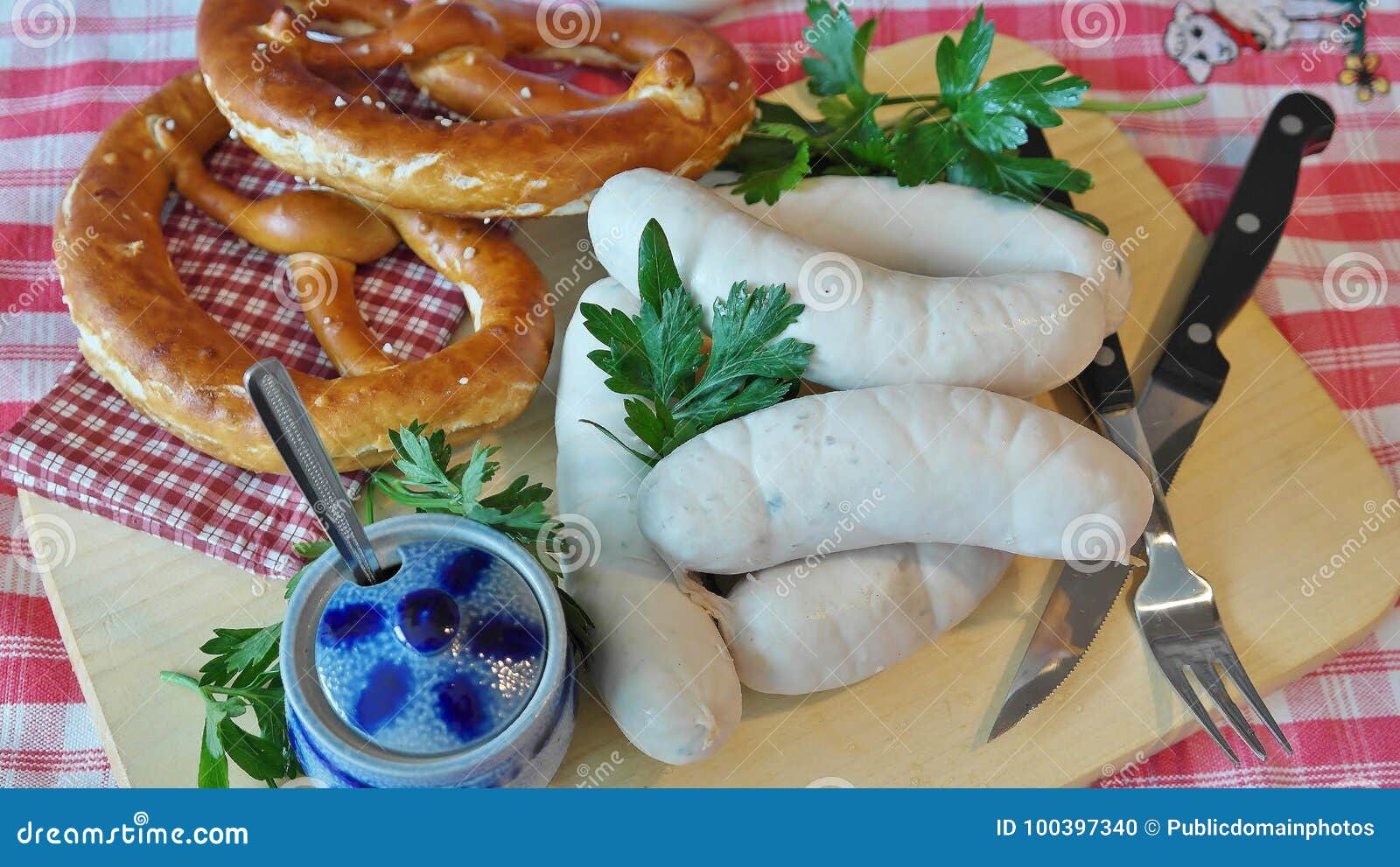 Food, Appetizer, Thuringian Sausage, Cuisine Picture. Image: 100397340