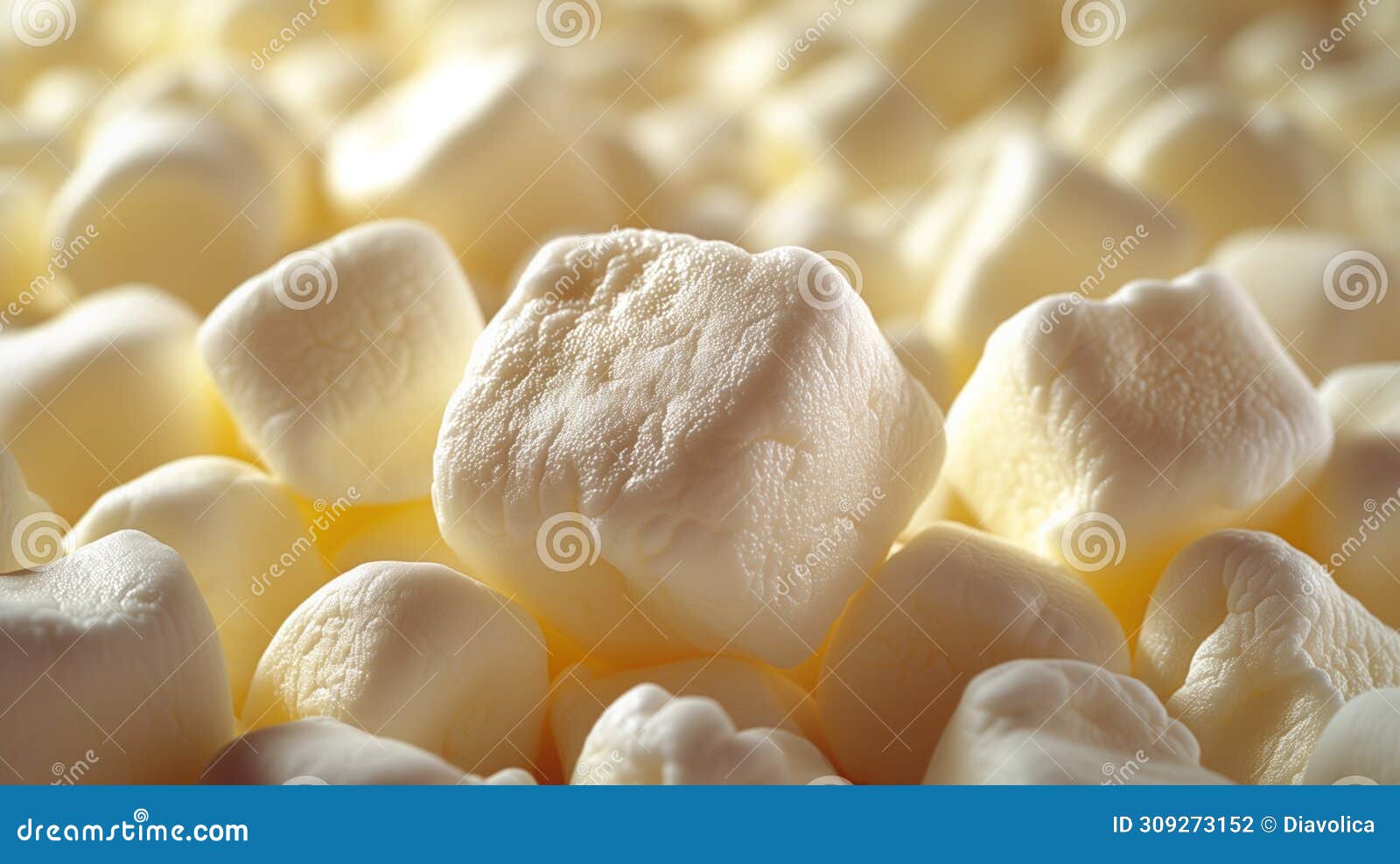 Food Background Texture Marshmallow Close-up Stock Illustration ...
