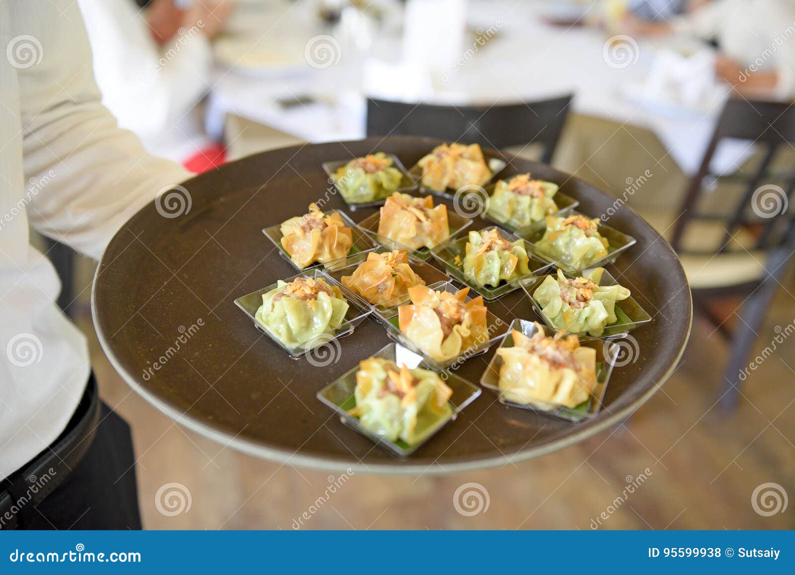Food being served stock photo. Image of dinner, meat - 95599938