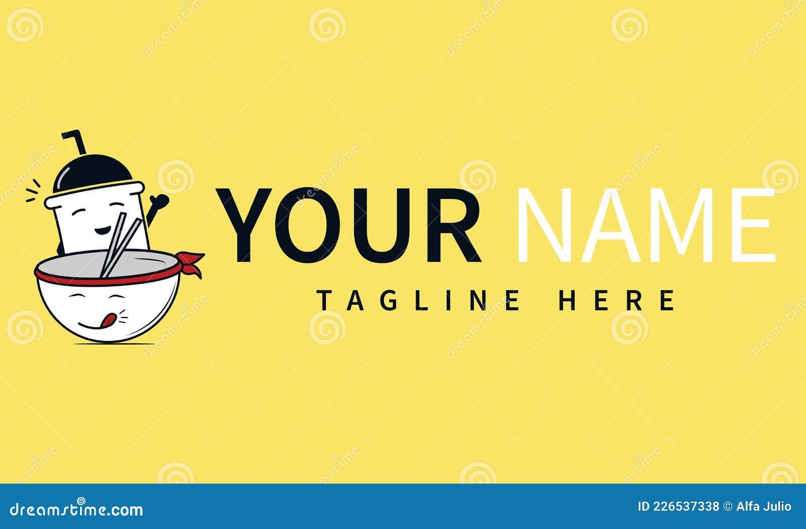 Food and Beverage Logos for Cafes and Restaurants Stock Vector ...