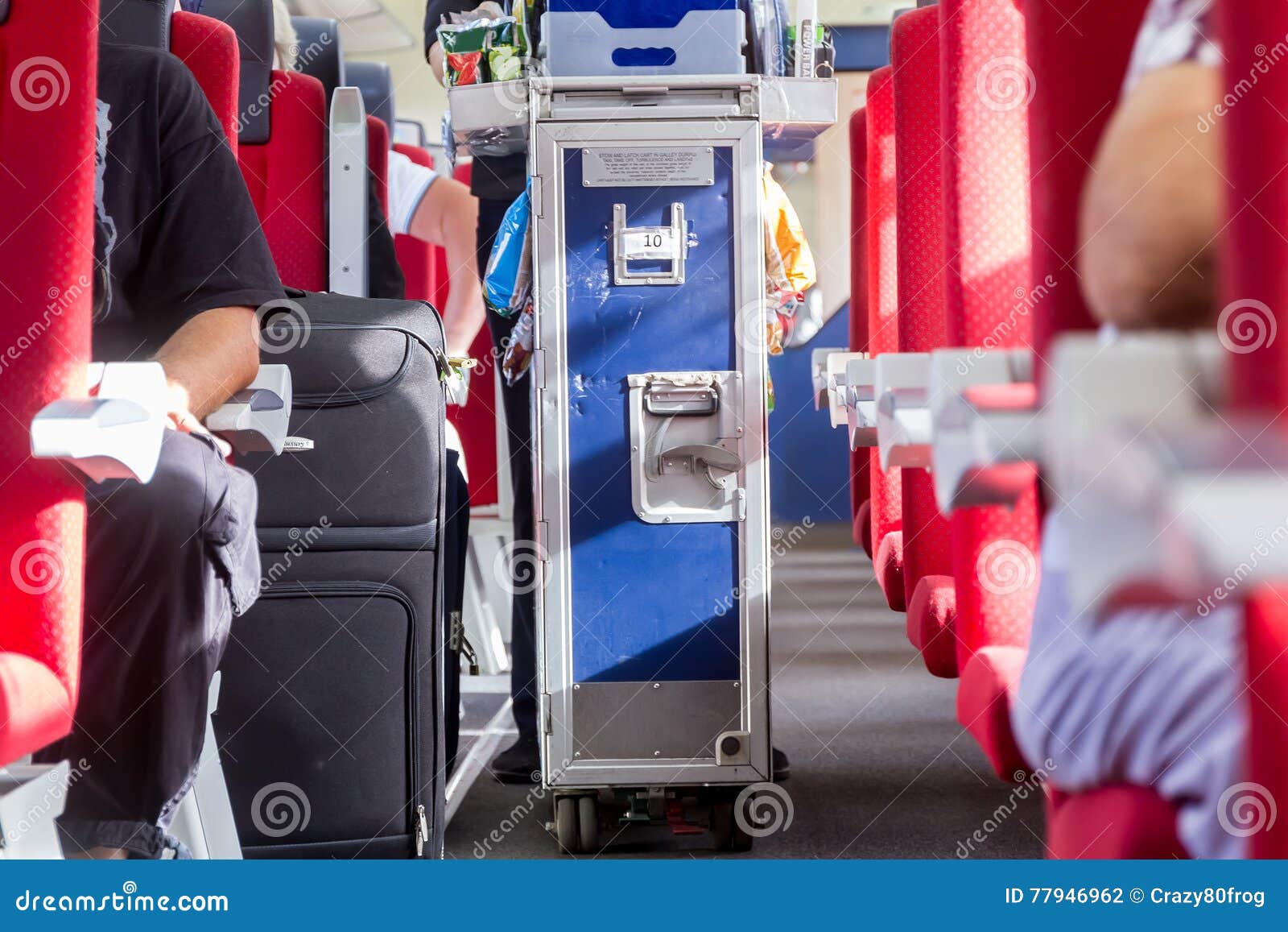 Food and Beverages on Train Stock Photo - Image of furniture, elegant ...