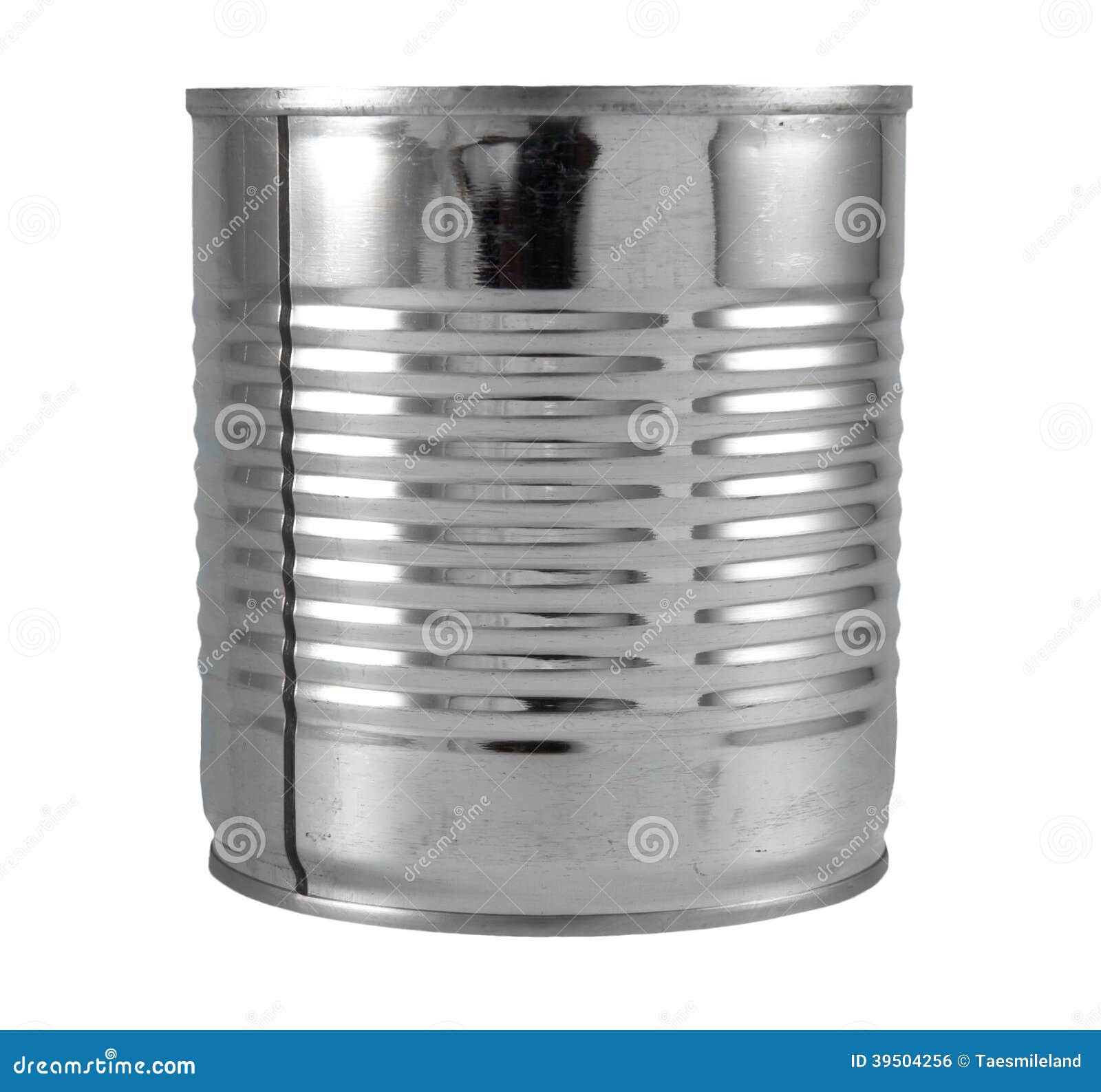 Food can isolated stock photo. Image of food, single - 39504256