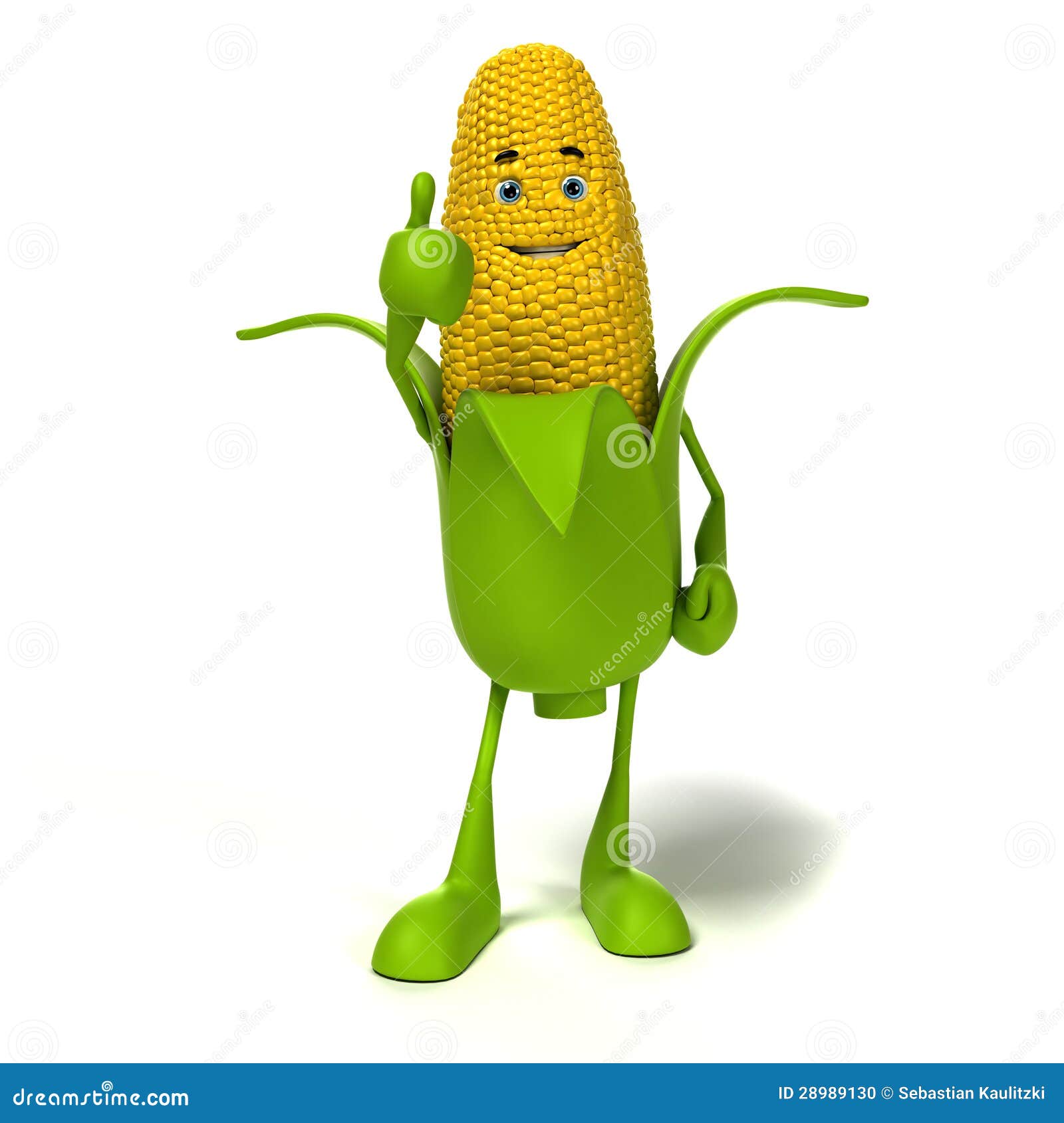 Food character - corn cob stock illustration. Image of peel - 28989130