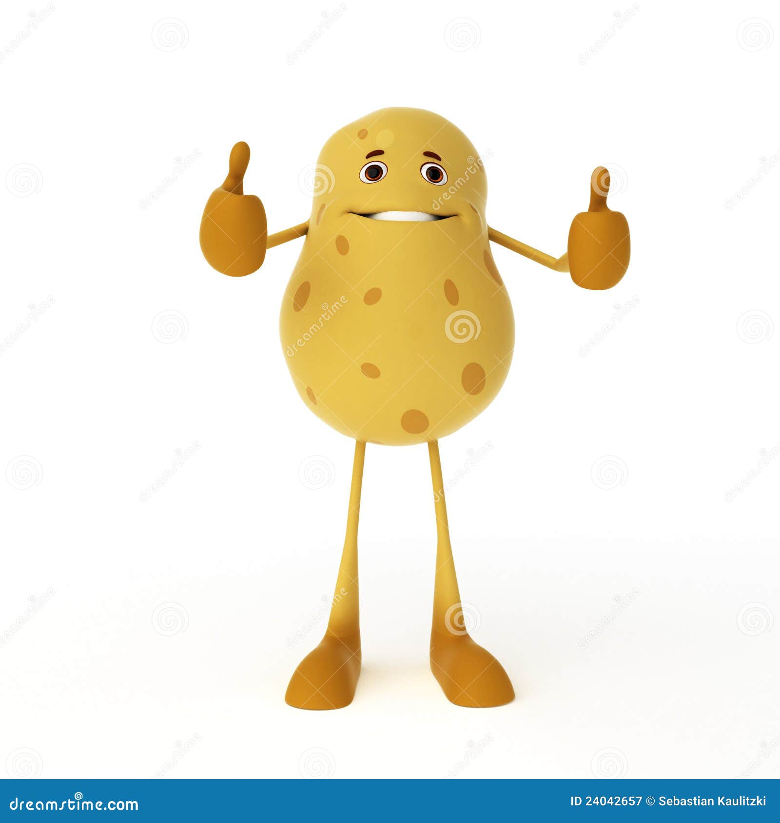 Food character - potato stock illustration. Illustration of healthy ...