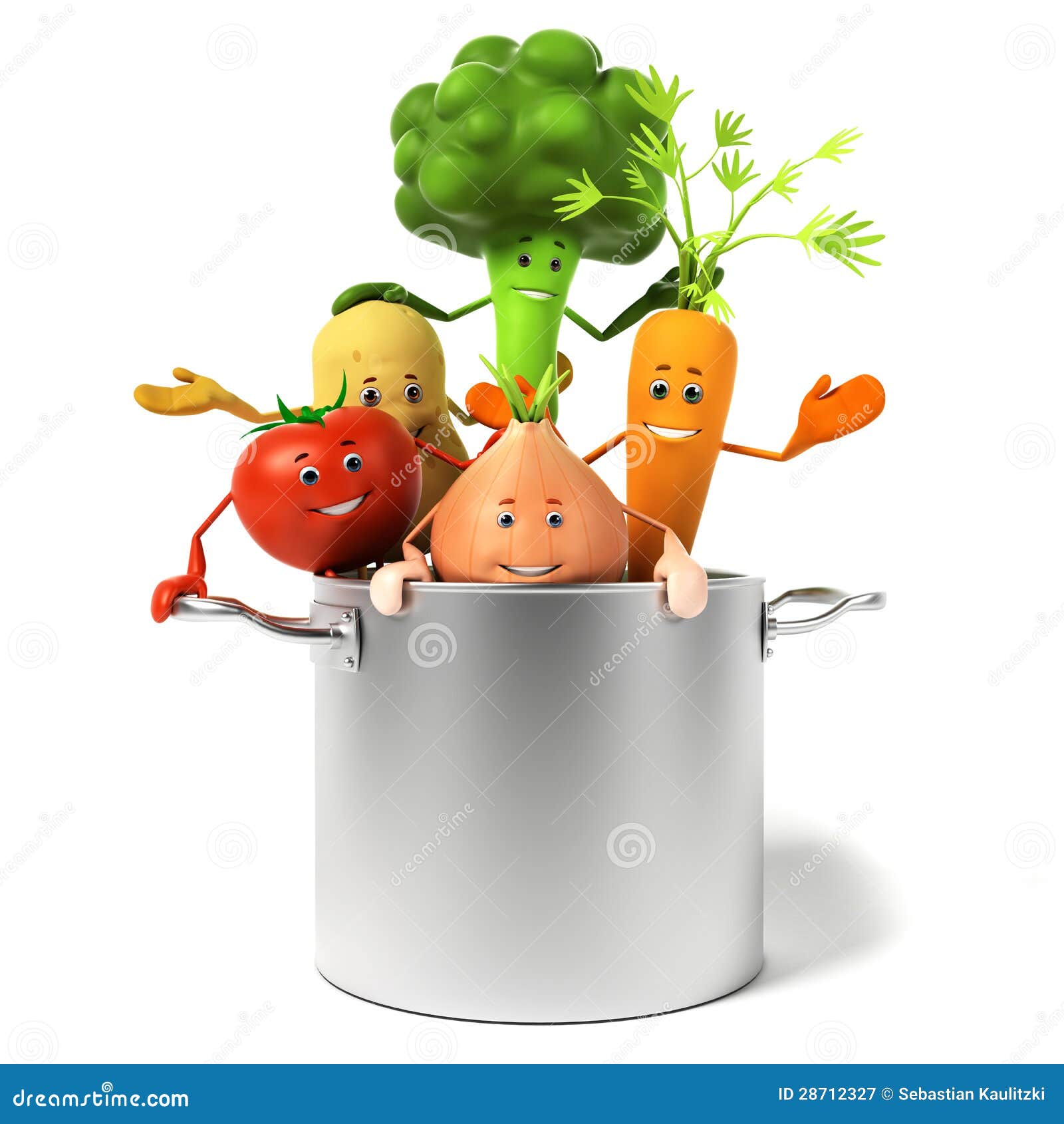 Food Character - Vegetables Stock Illustration - Illustration of ...