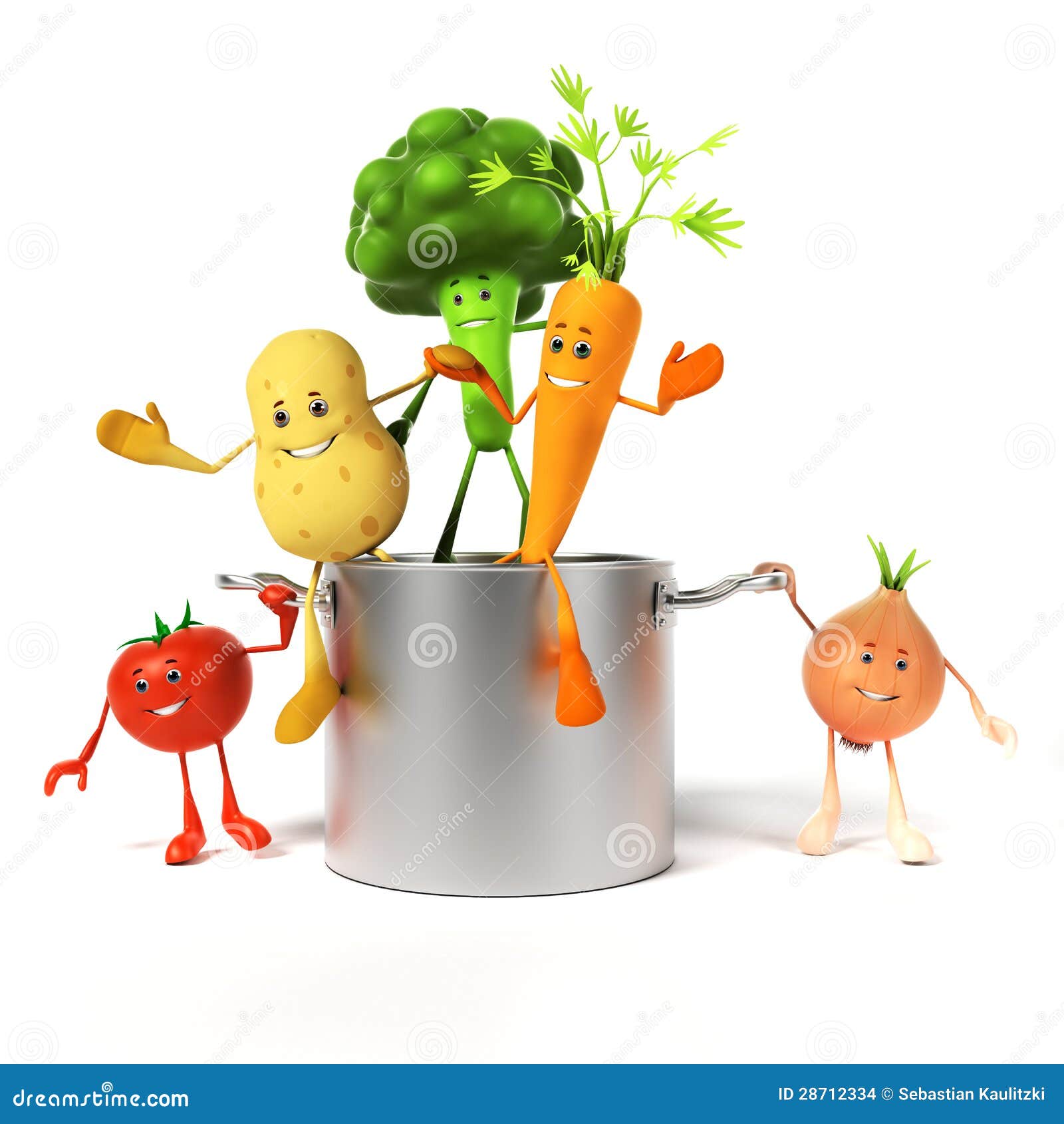 Food Character - Vegetables Stock Illustration - Illustration of orange ...