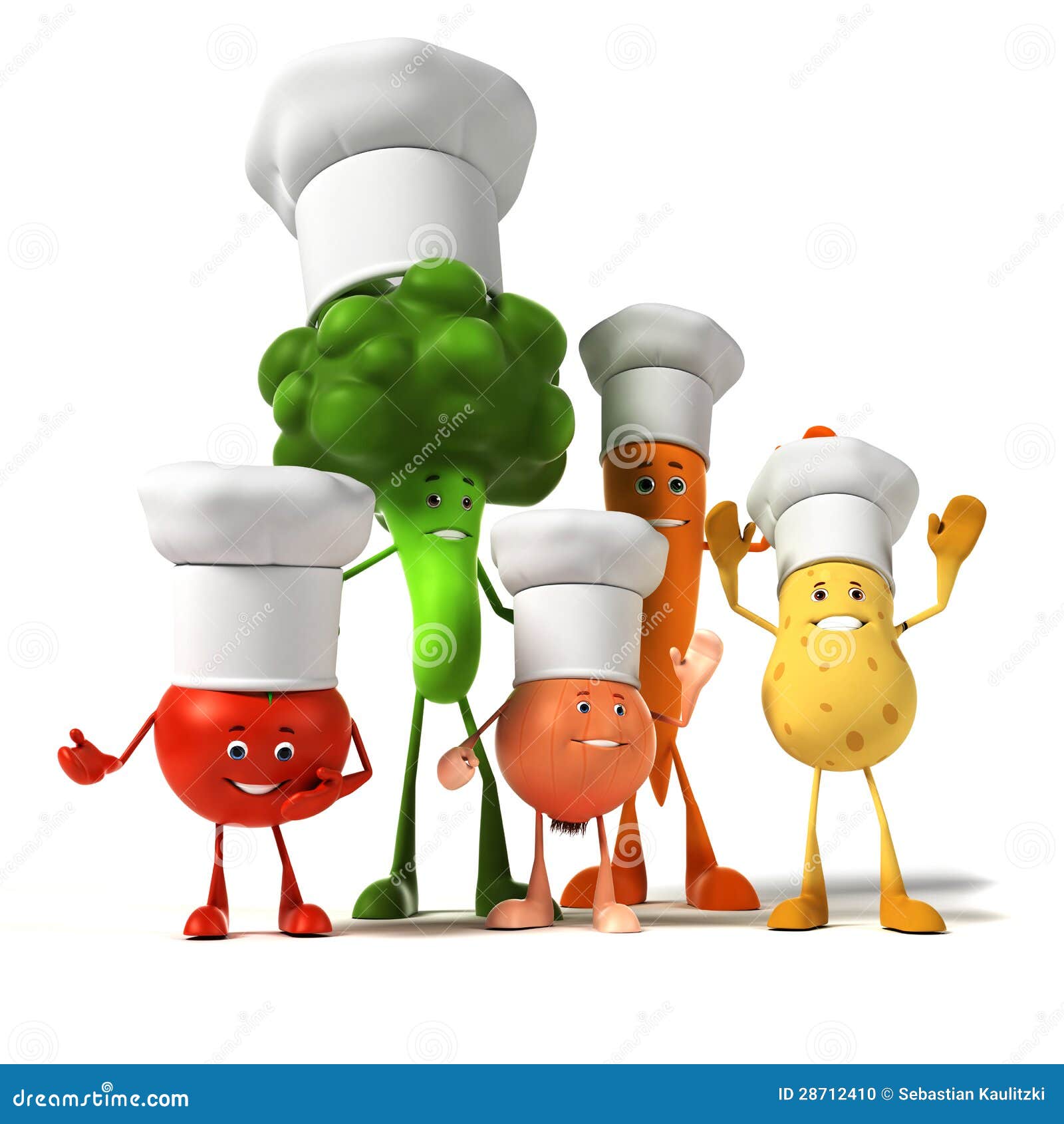 Food Character - Vegetables Stock Illustration - Illustration of orange ...