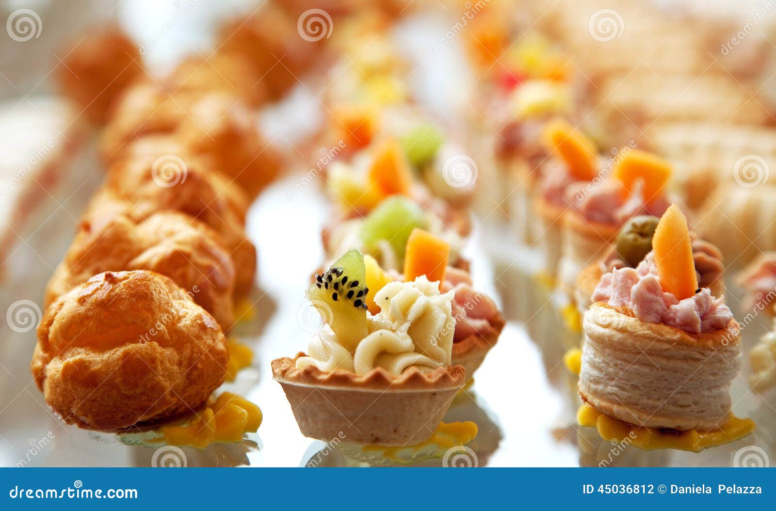 Food for Cocktail on Wedding Party Stock Photo - Image of dinner, decor ...