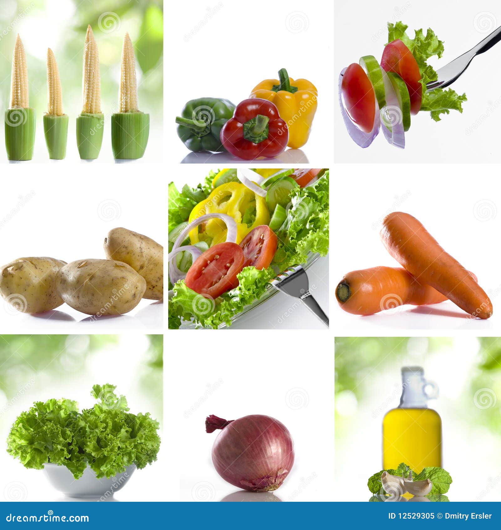 Food collage stock image. Image of salad, lunch, food - 12529305