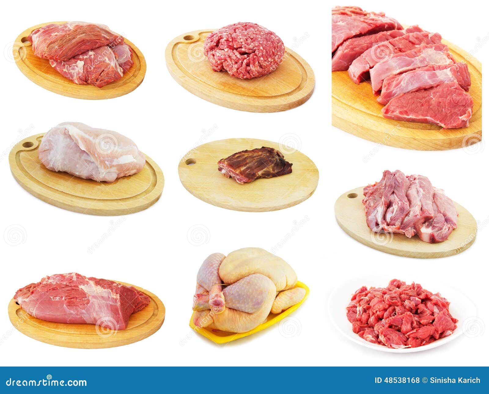 Food Collage stock photo. Image of kitchen, meat, cutlet - 48538168