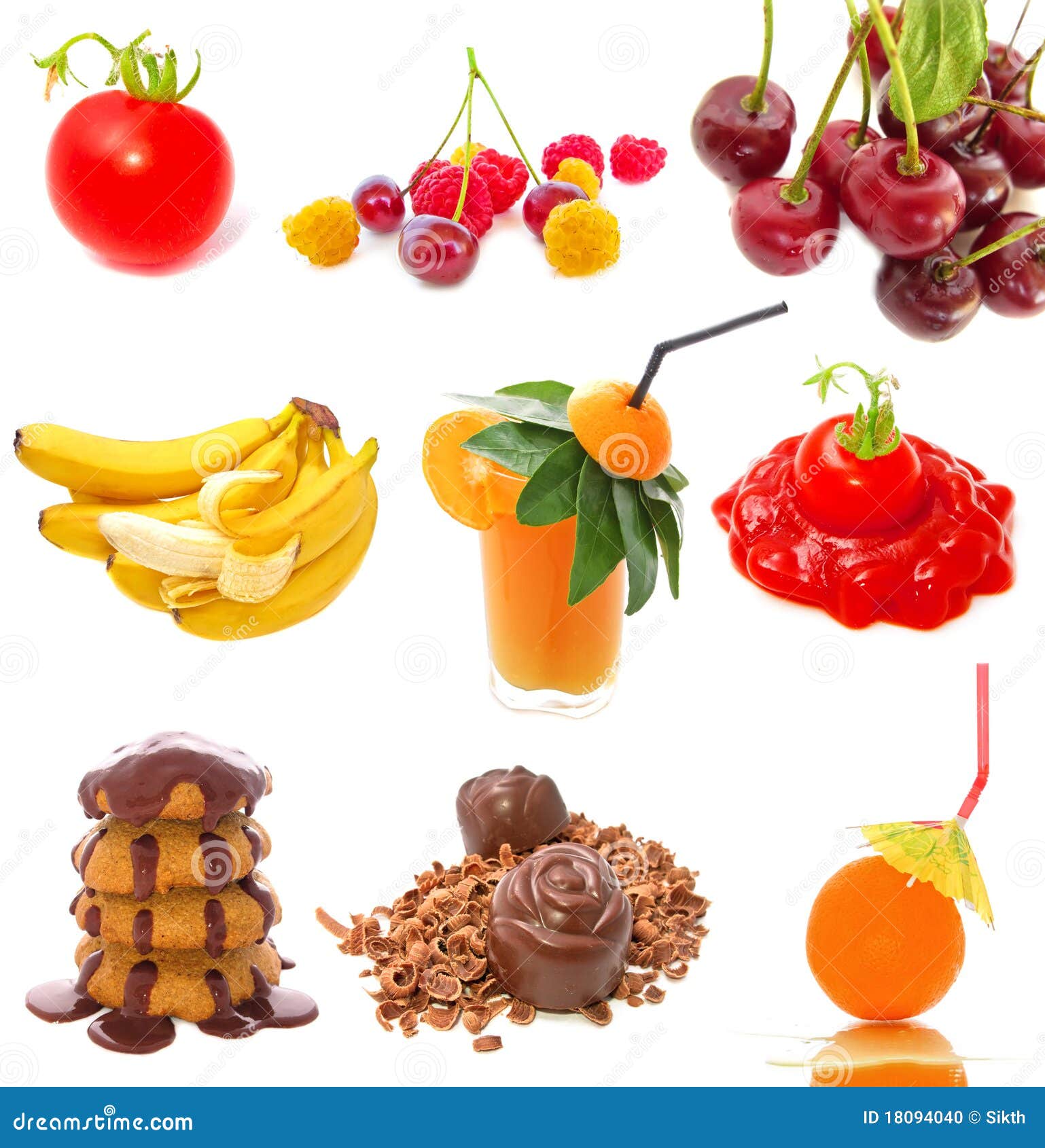 Food Collection stock photo. Image of cookie, gourmet - 18094040