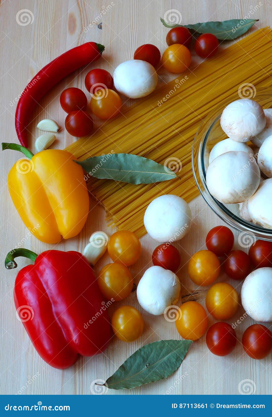 Food composition stock image. Image of composition, garlic - 87113661