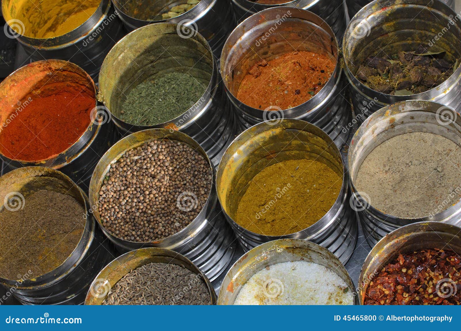 Food condiments stock photo. Image of grind, composition - 45465800