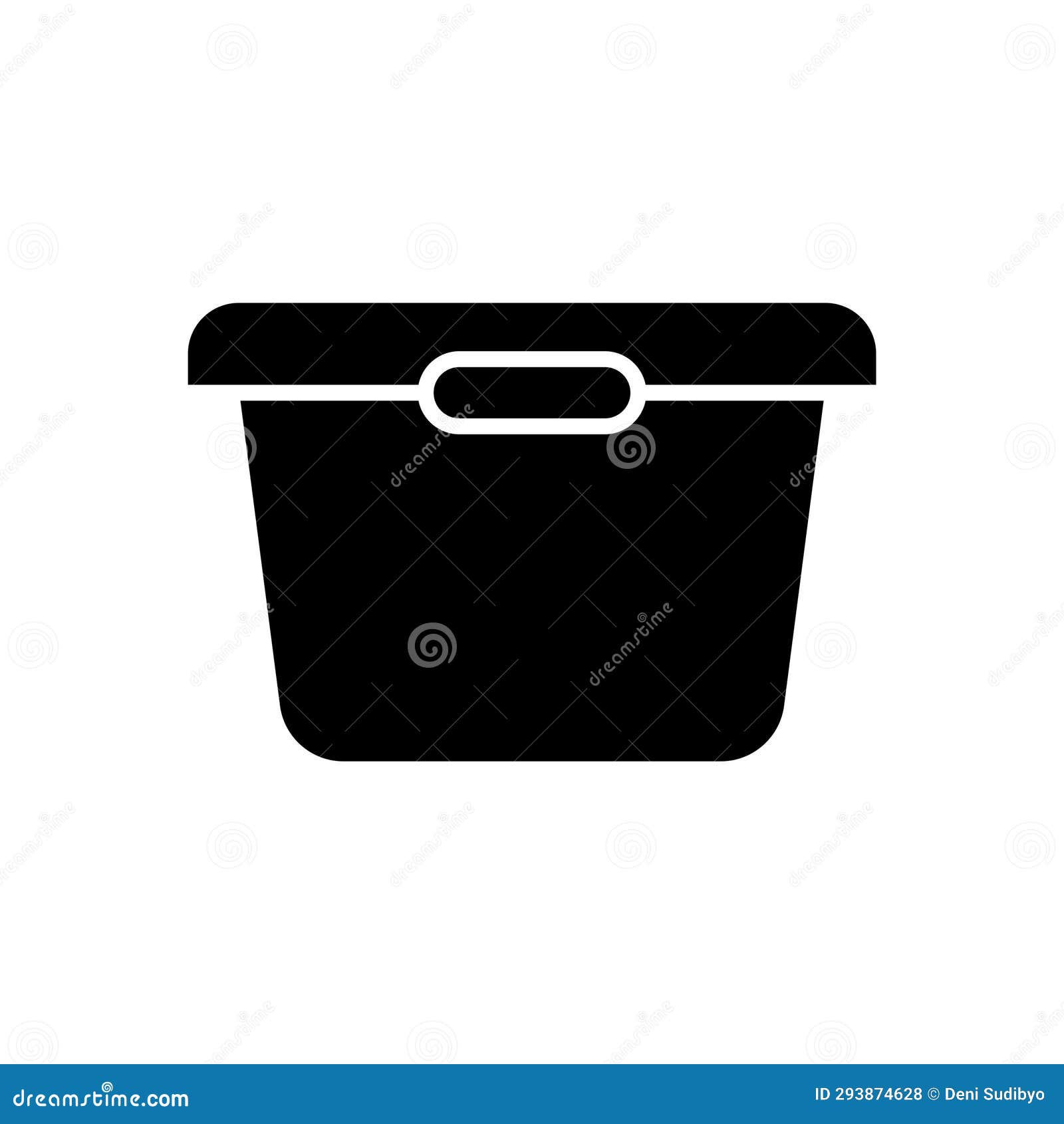 Food Container Box Icon Vector Design Templates Stock Vector ...
