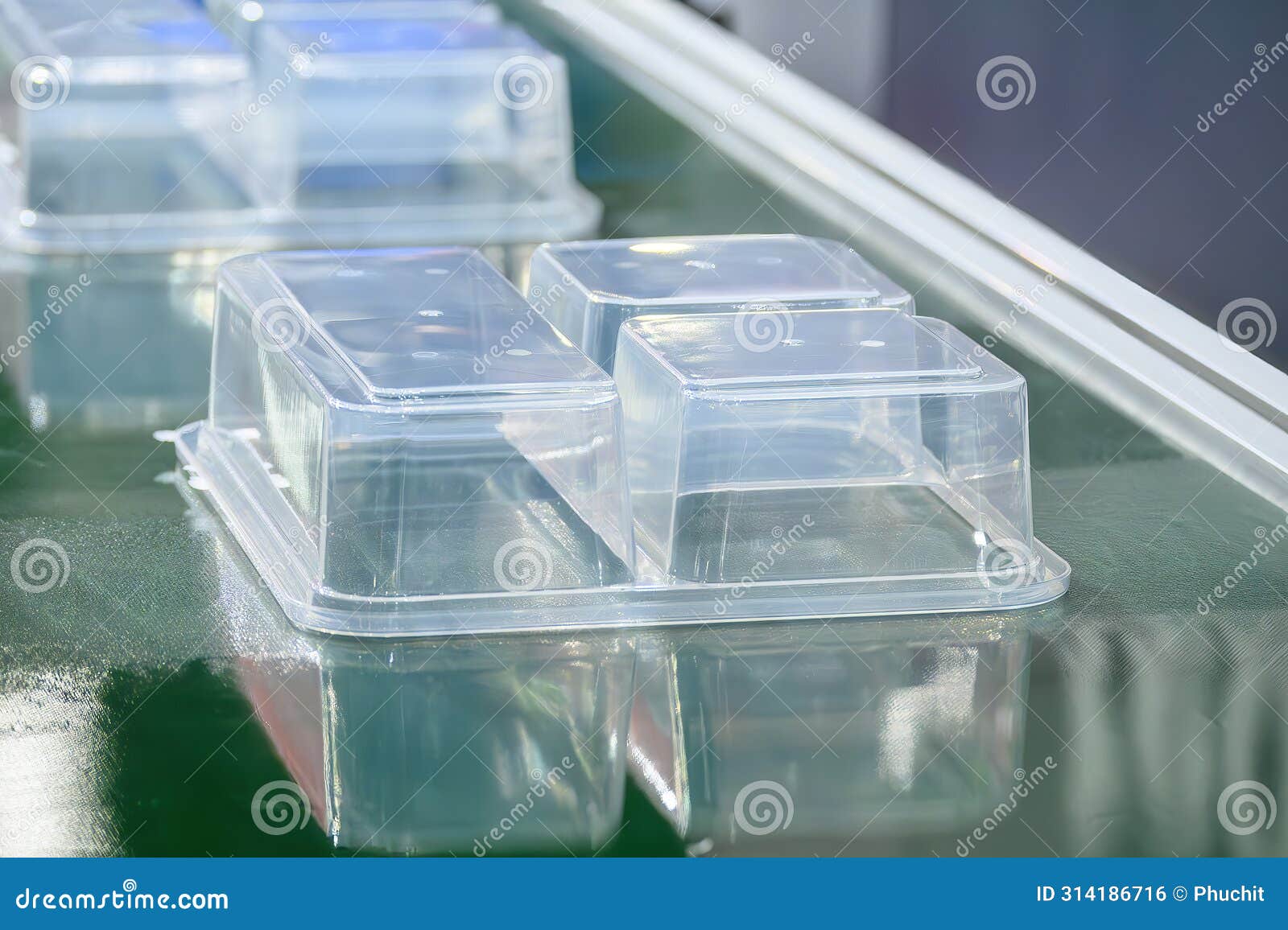 The Food Container Box Production Process by Automatic System from ...