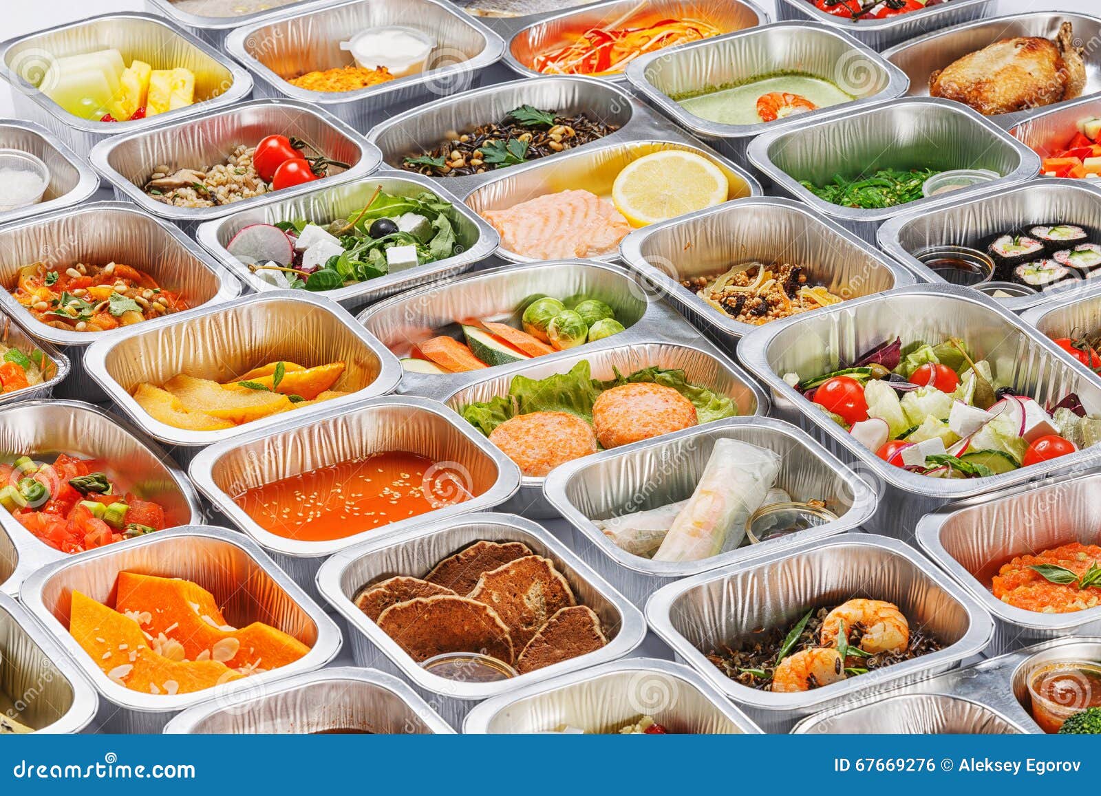 Food in the containers stock photo. Image of container - 67669276