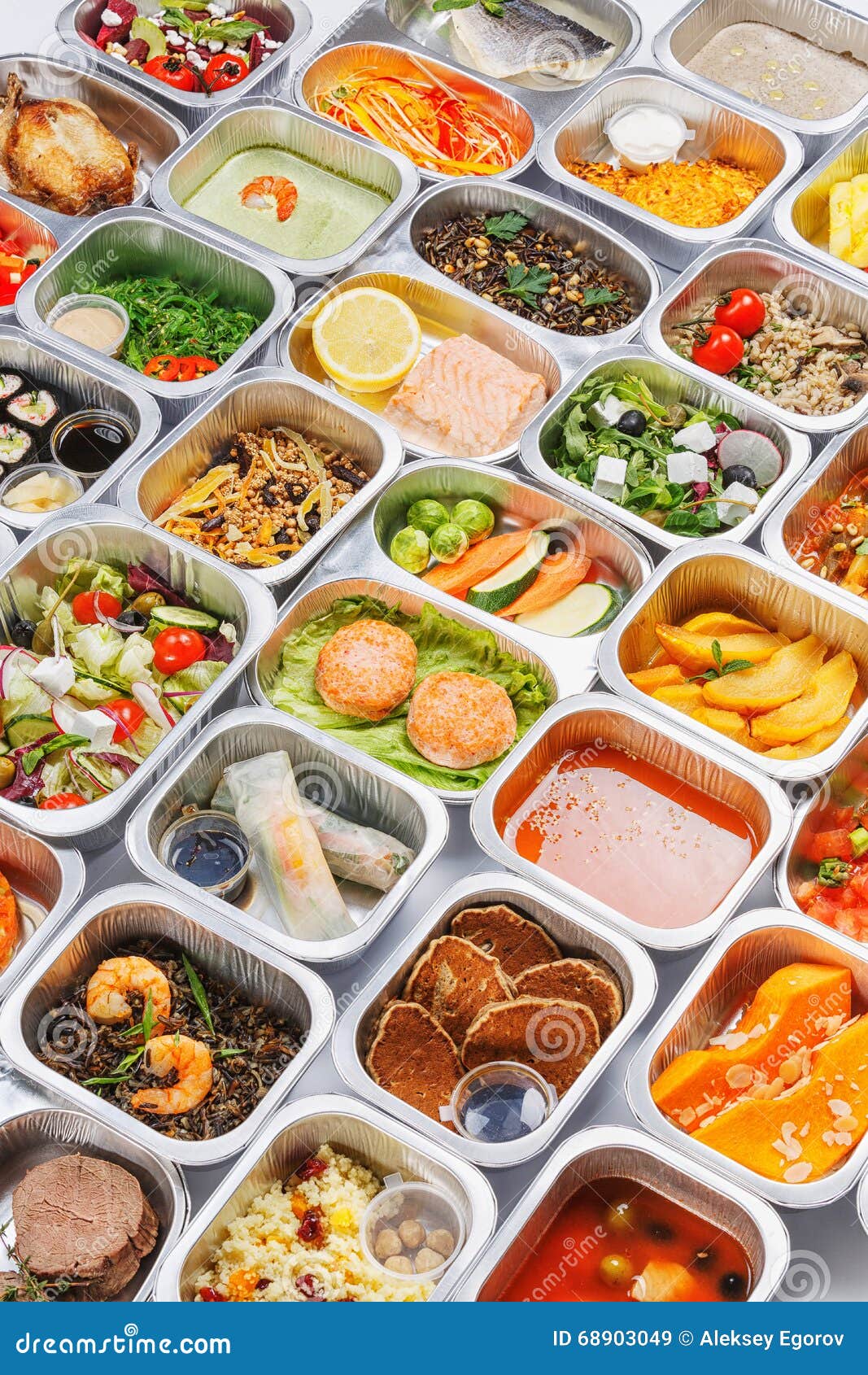 Food in the containers stock image. Image of industry - 68903049