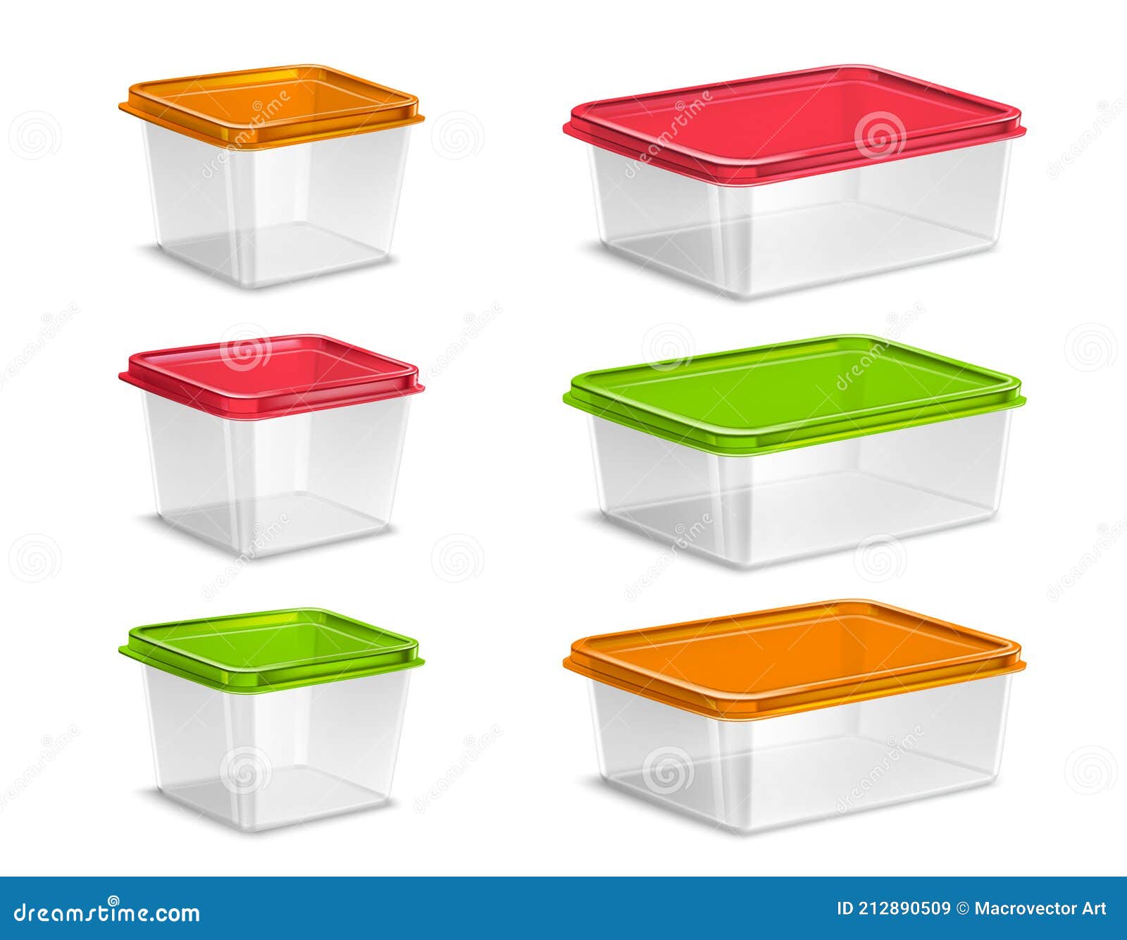 Food Containers Set stock vector. Illustration of dish - 212890509