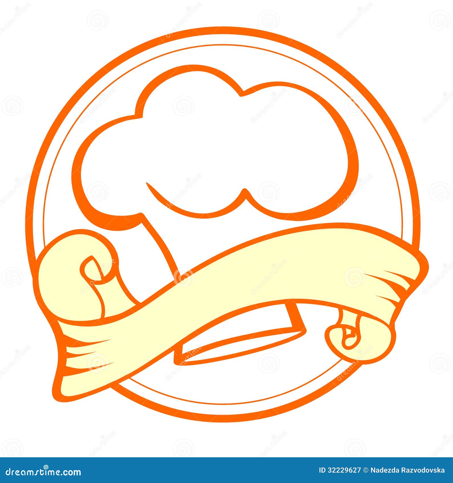 Food and Cook Emblem stock vector. Illustration of bakery - 32229627